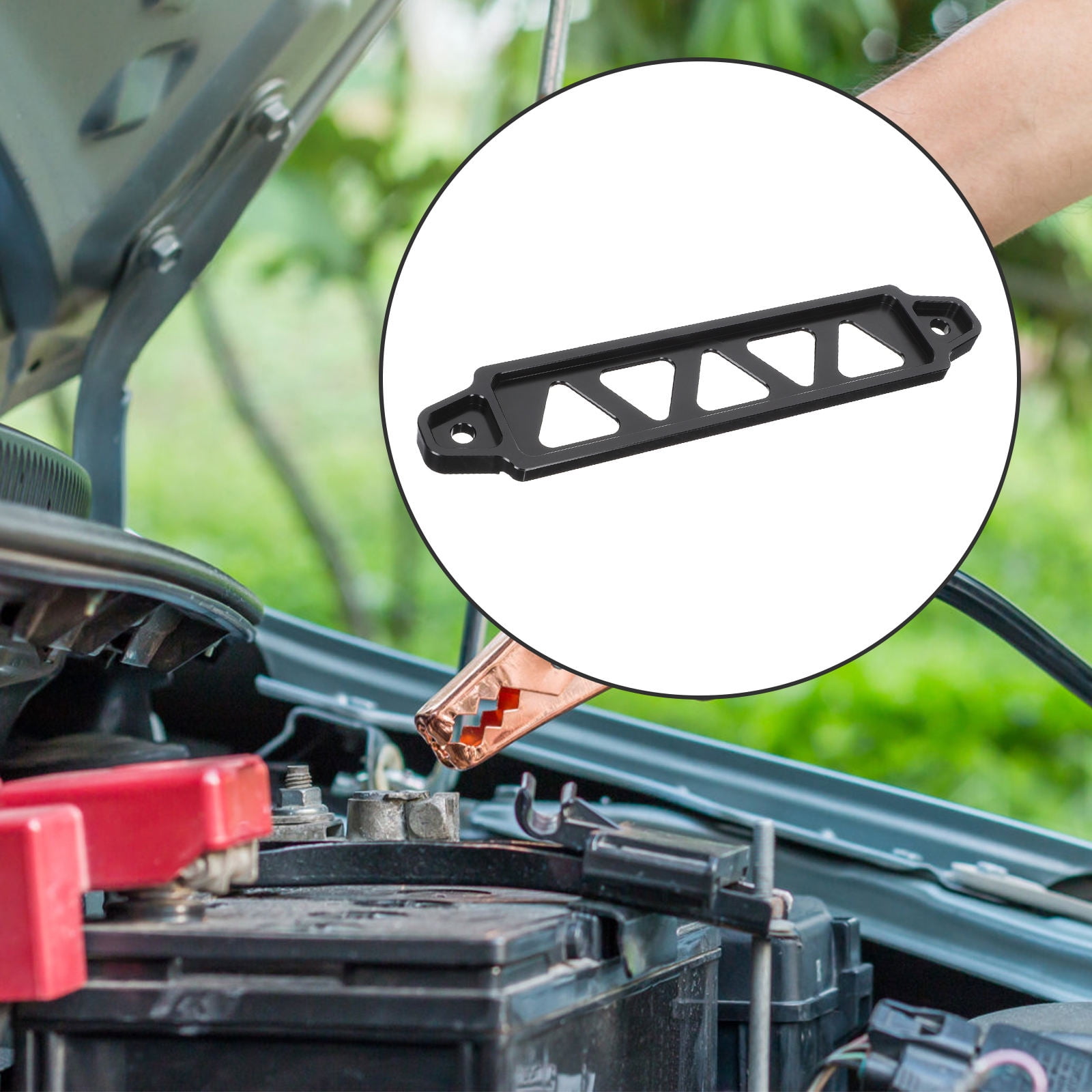 Raindrops Universal Battery Hold down Bracket Mount Battery Holder for ...