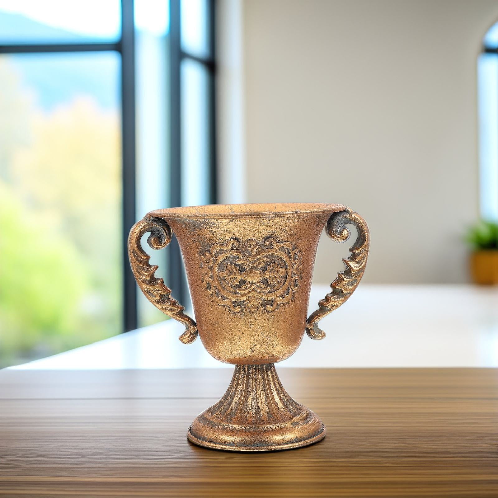 Raindrops Urn Flower Pot Vintage Trophy Planter Garden Decoration ...