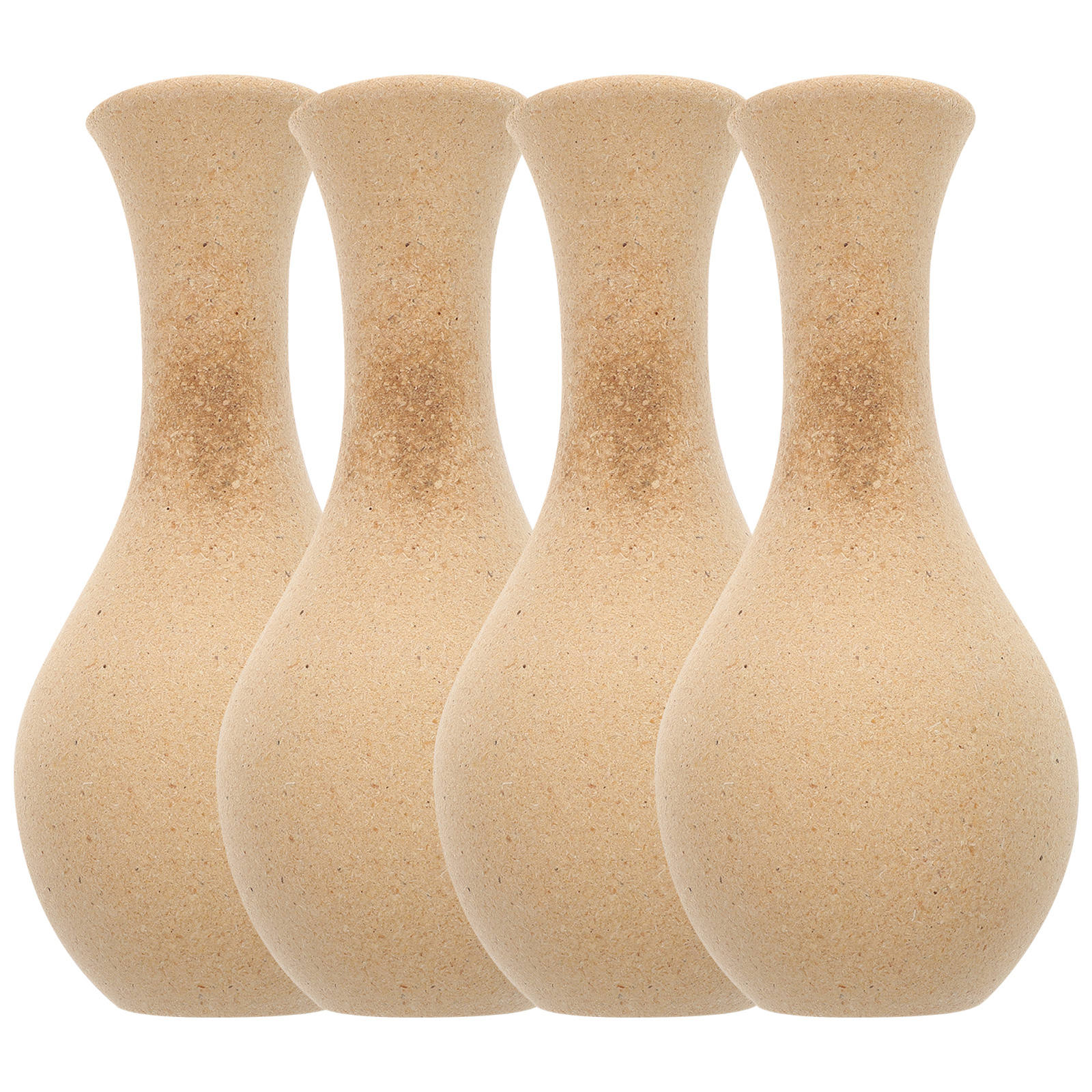 Raindrops Vase Molds Khaki Color Wooden Material for Diy Flower ...