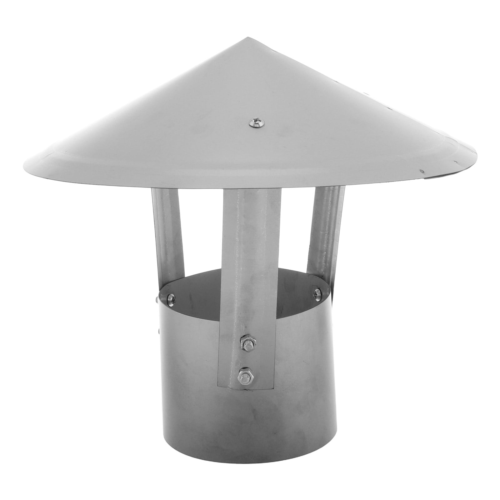 Raindrops Vent Cap Stainless Steel House Exhaust Roof Cap Chimney Rain ...