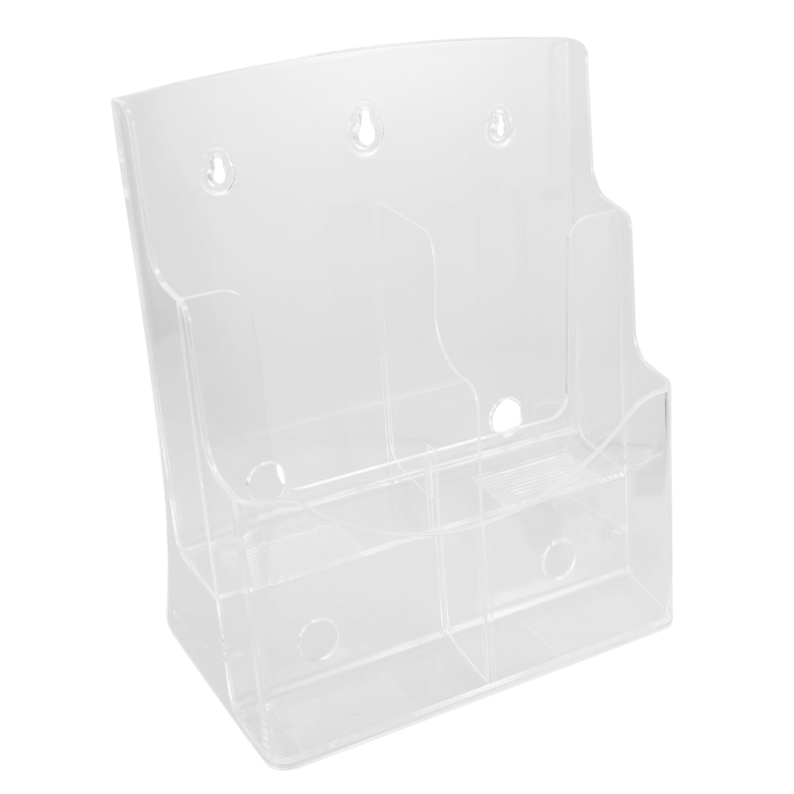 Raindrops Vertical File Folder Holder Organizer Wall Mount Transparent ...
