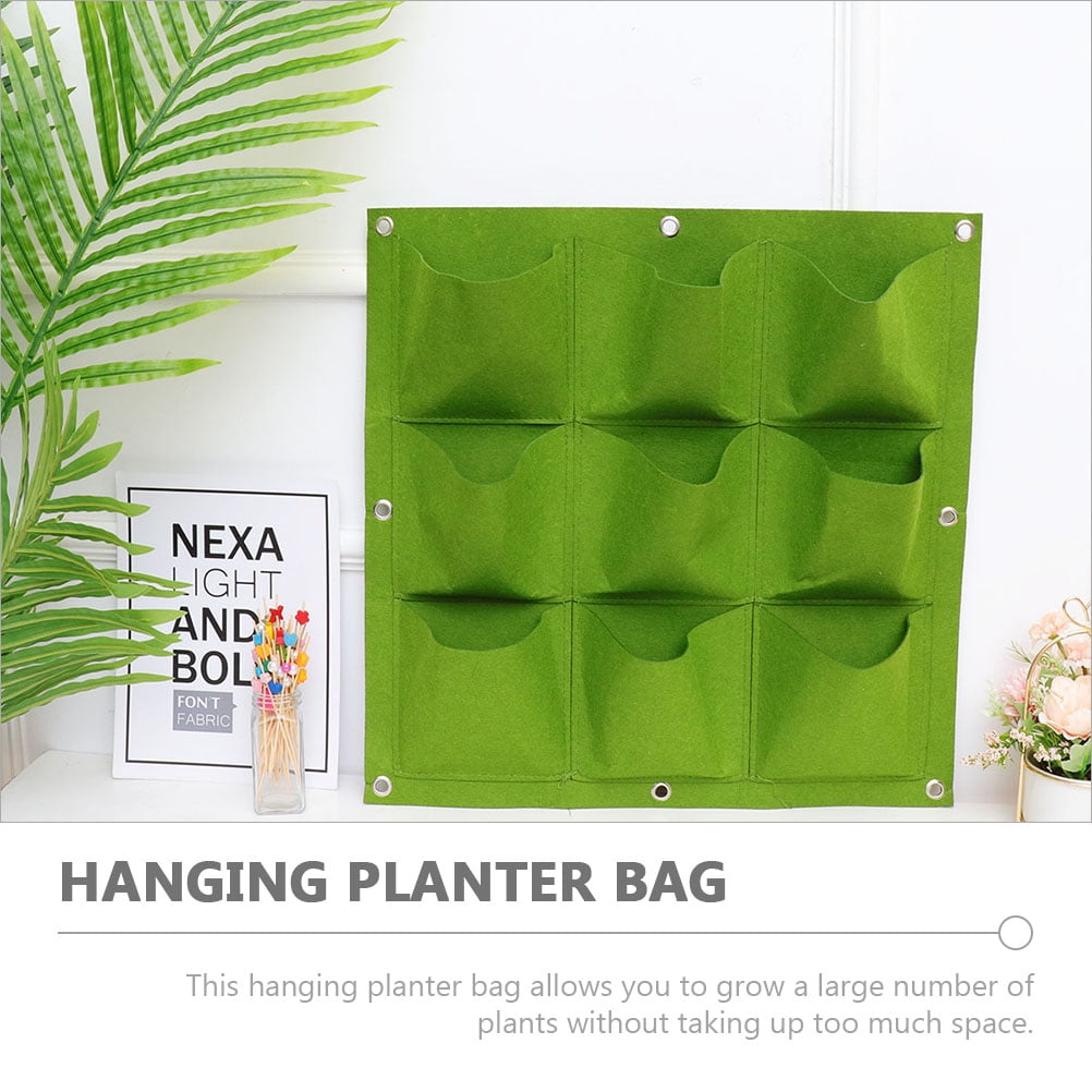 Raindrops Vertical Hanging Wall Planter Hanging Planting Grow Bags ...