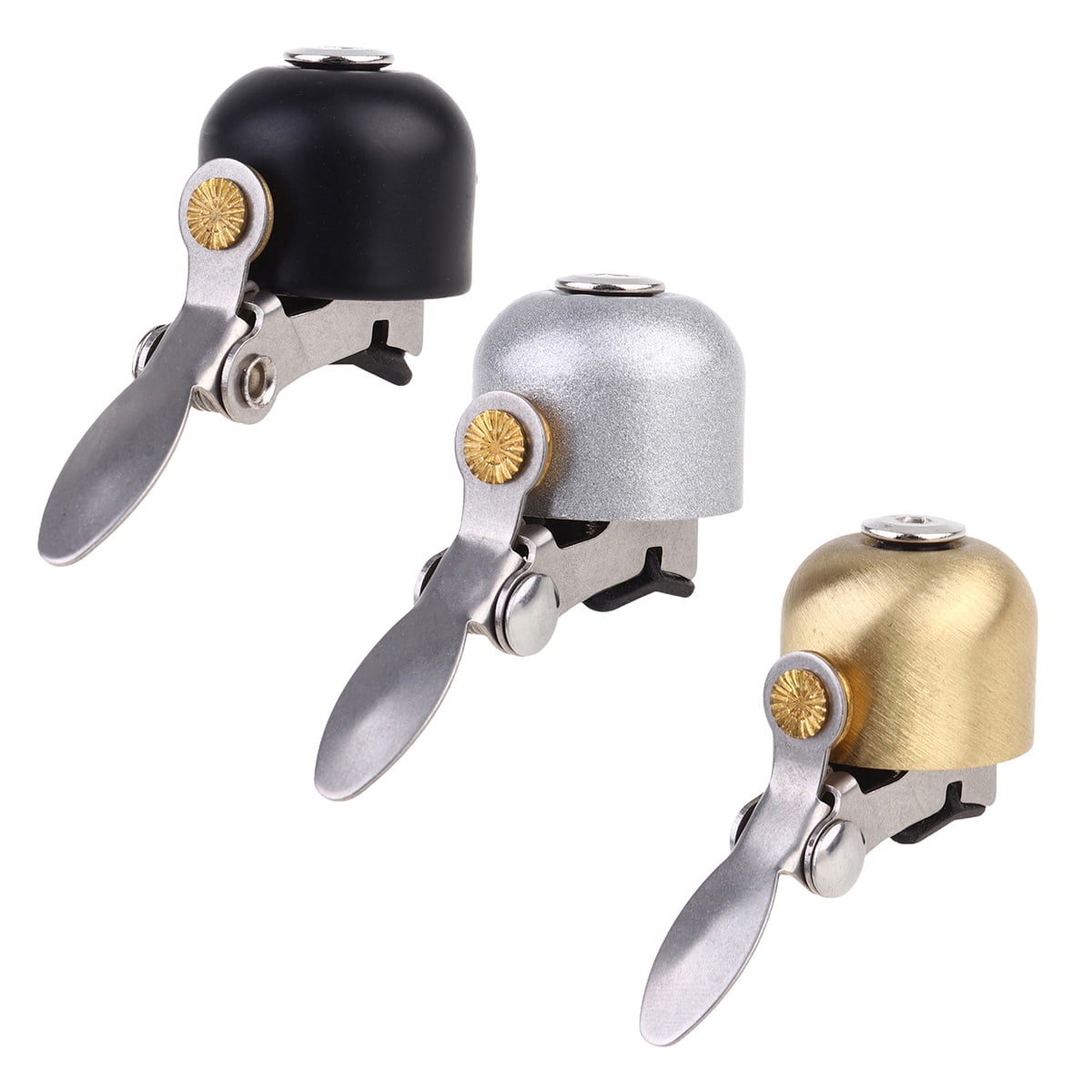 Raindrops Vintage Copper Bike Bell Long Bell Dial Horn Loud Sound Bike ...