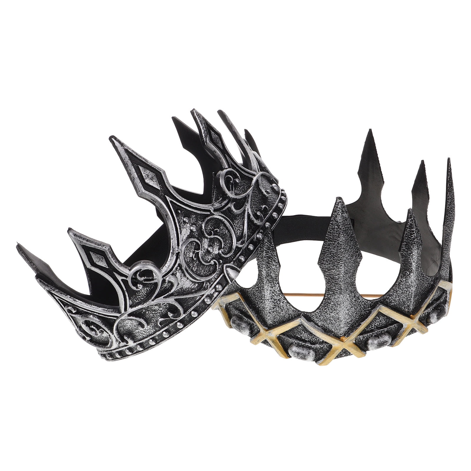 Raindrops Vintage King Crown 2pcs Foam Royal Headpieces Halloween ...