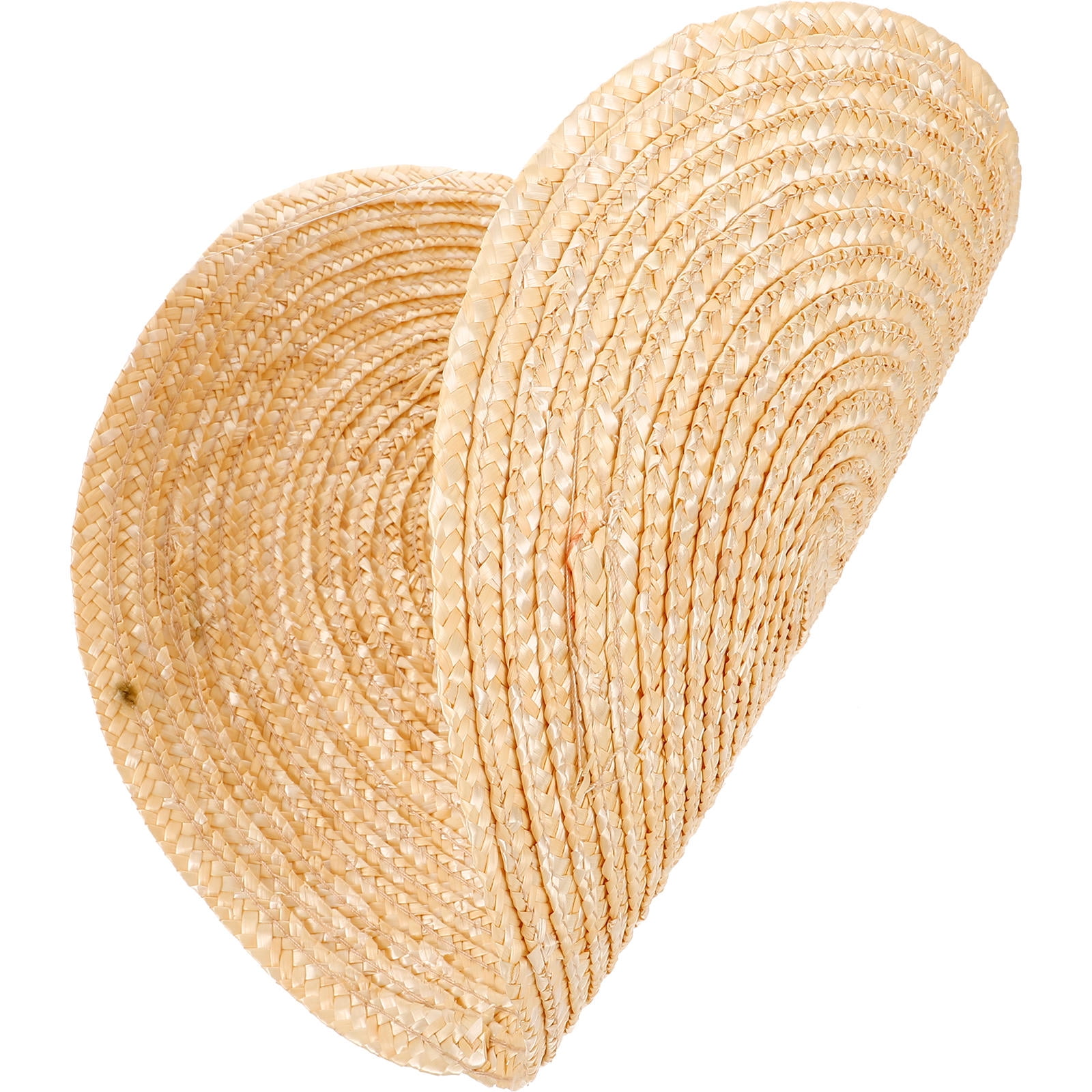 Raindrops Vintage Straw Bonnet Decoration Woven Straw Flat Bonnet Girl ...