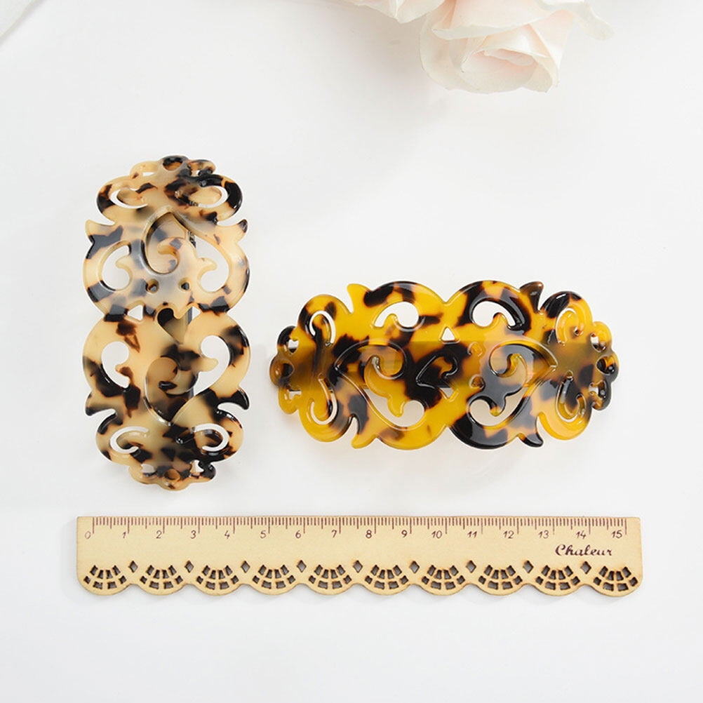 Raindrops Vintage Turtle Shell Hair Clip for Girls and Women Assorted ...