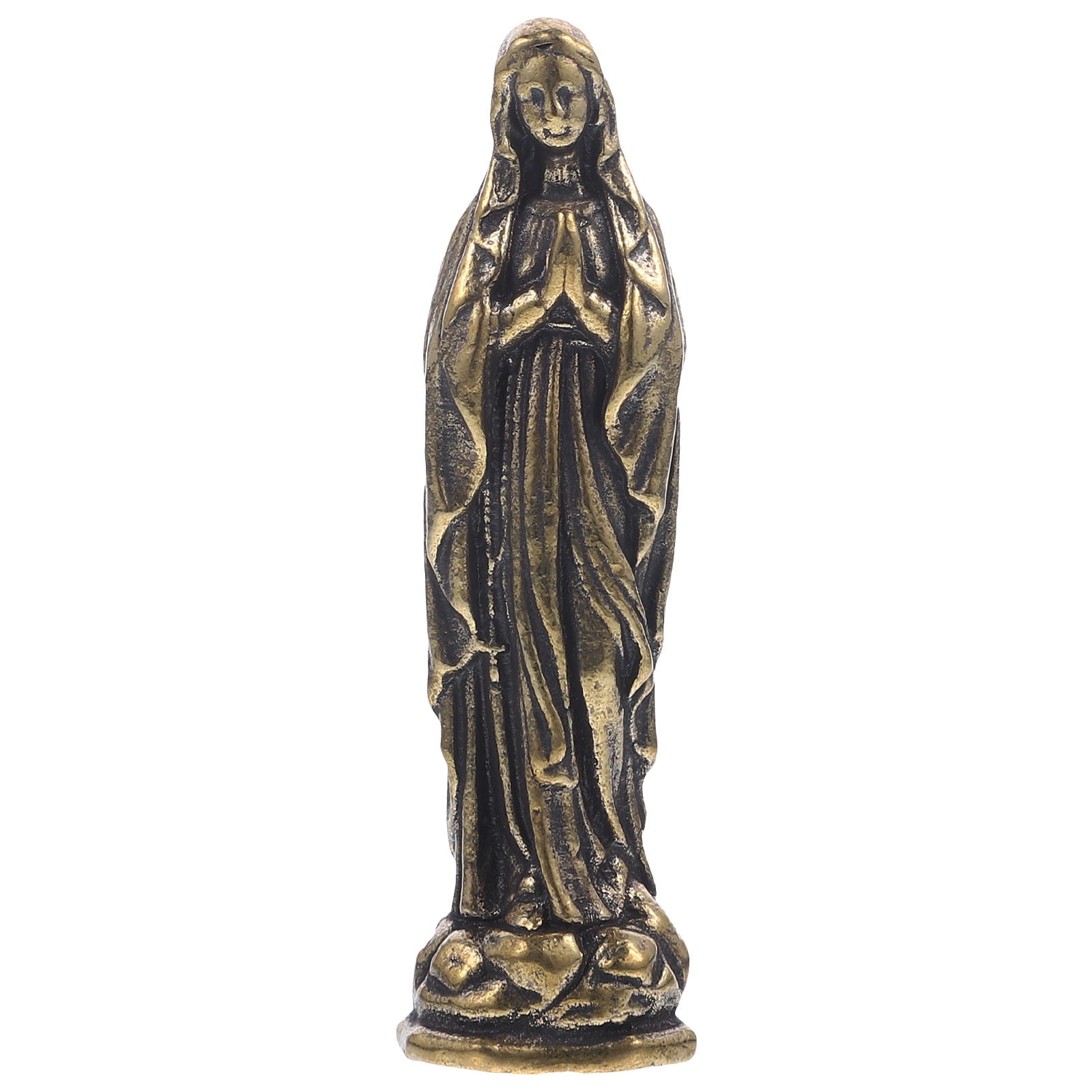 Raindrops Virgin Mary Figurine Miniature Virgin Mary Statue Catholic ...