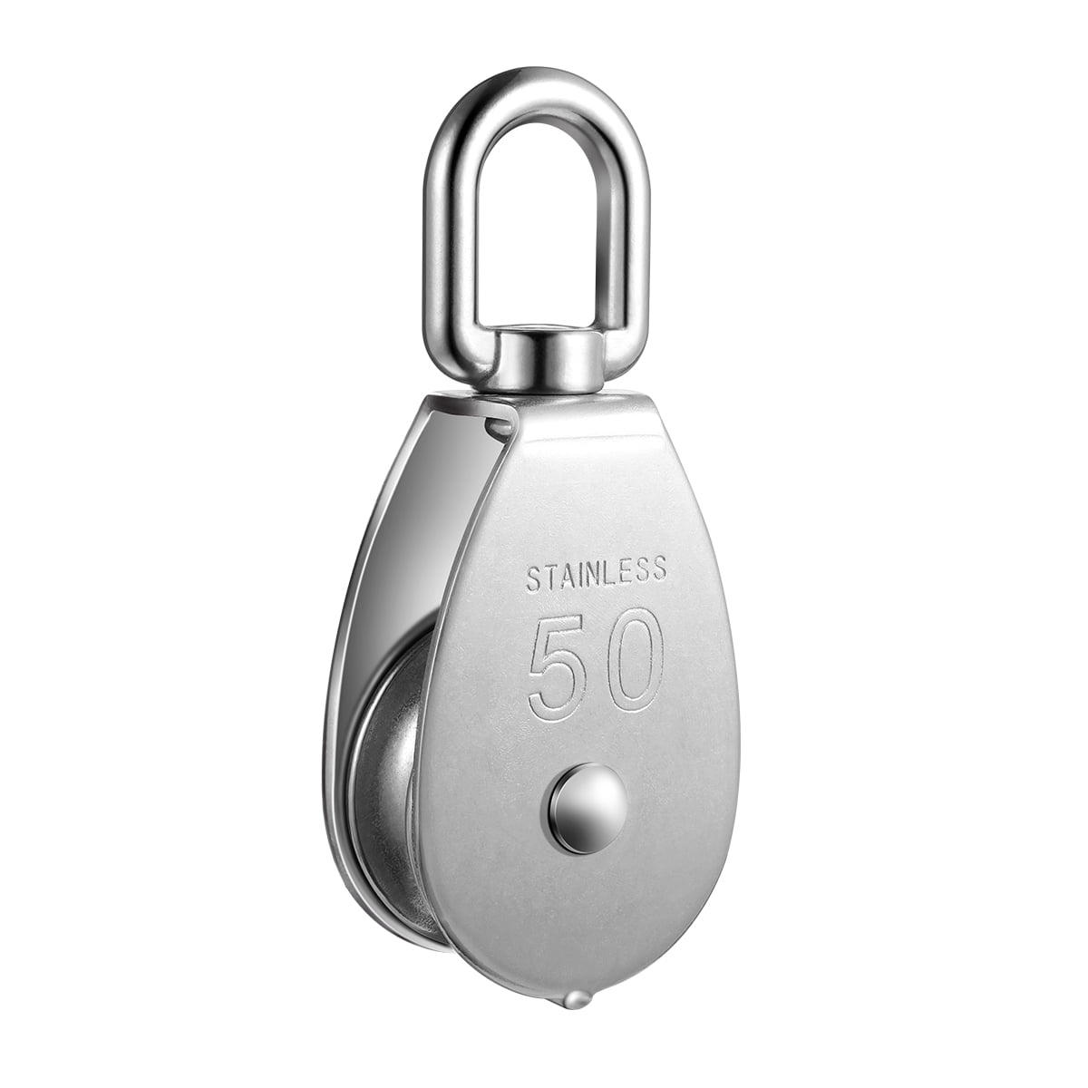 Raindrops WINOMO M50 Stainless Steel Single Wheel Lifting Single Pulley ...