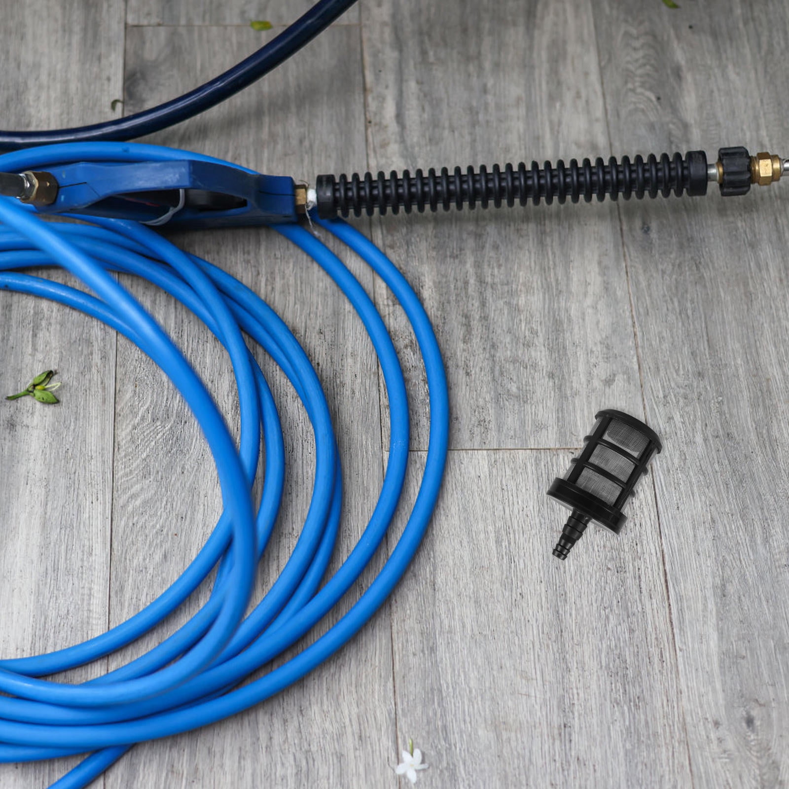 Raindrops WORGEOUS Stainless Steel Garden Hose Water Filter with Double ...