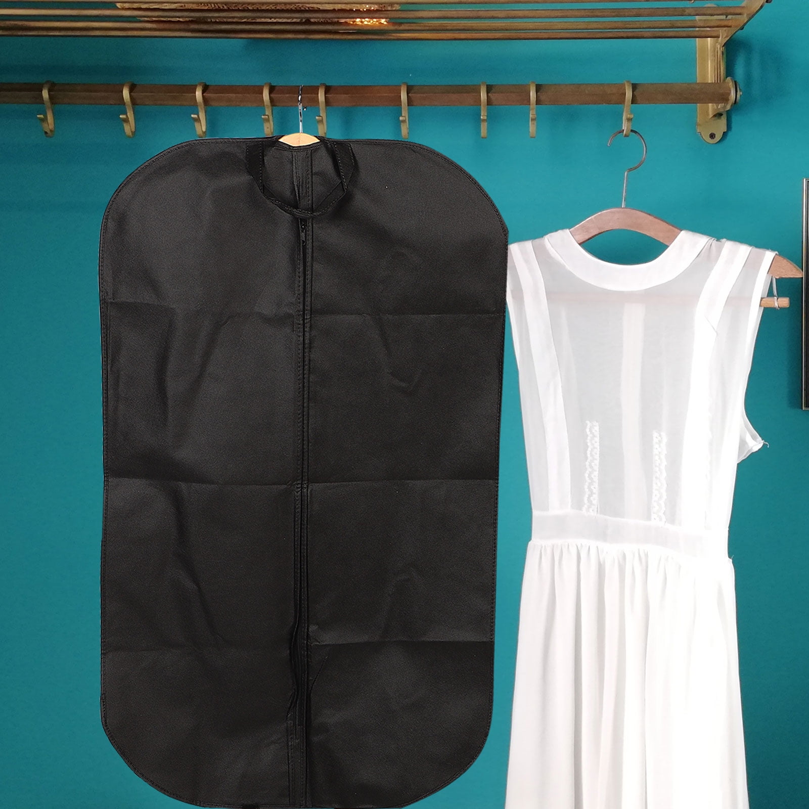 Raindrops Wardrobe Hanging Storage Bag Dust Hood Folding Clothes ...