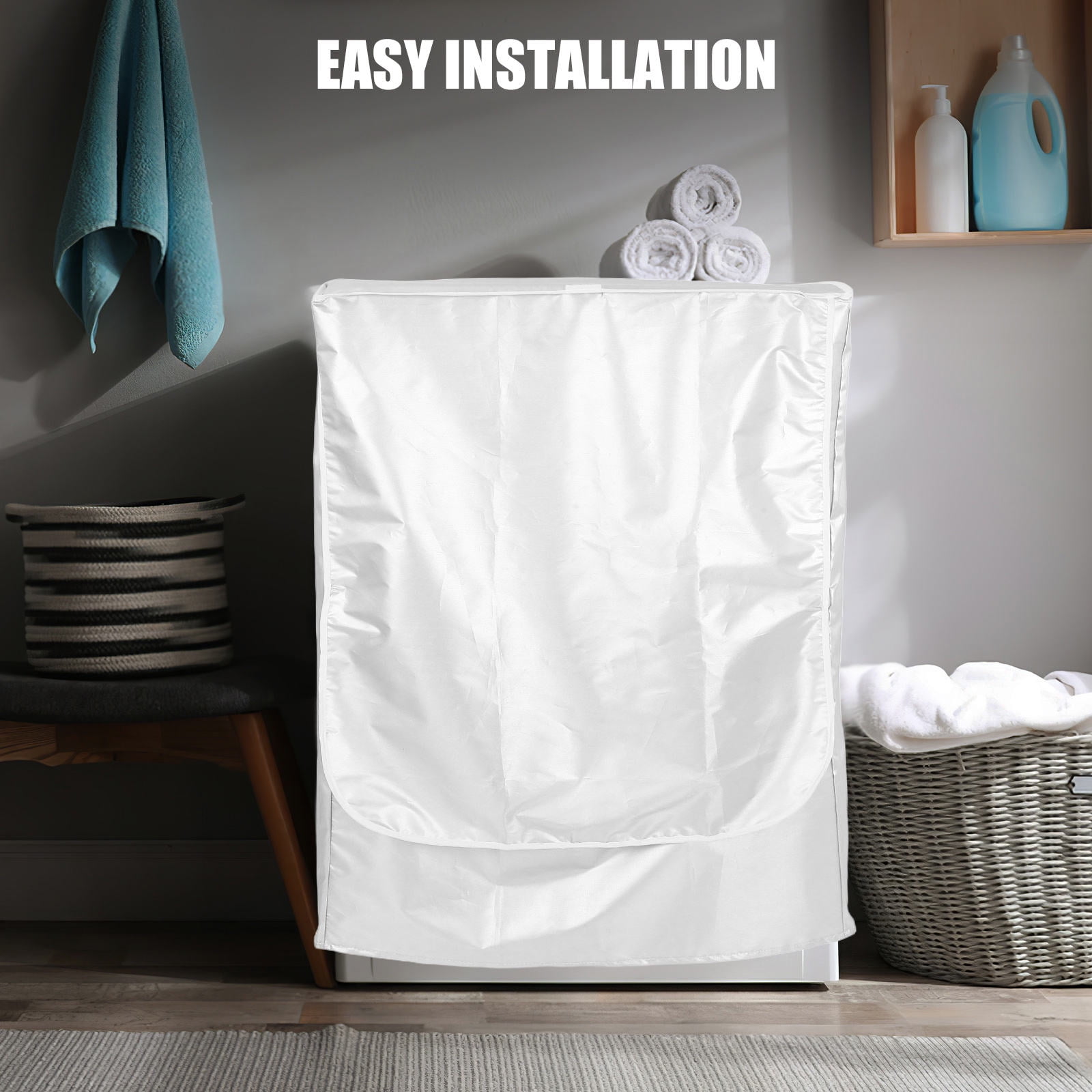 Raindrops Washer Cover Waterproof Appliance Protector For Washing ...