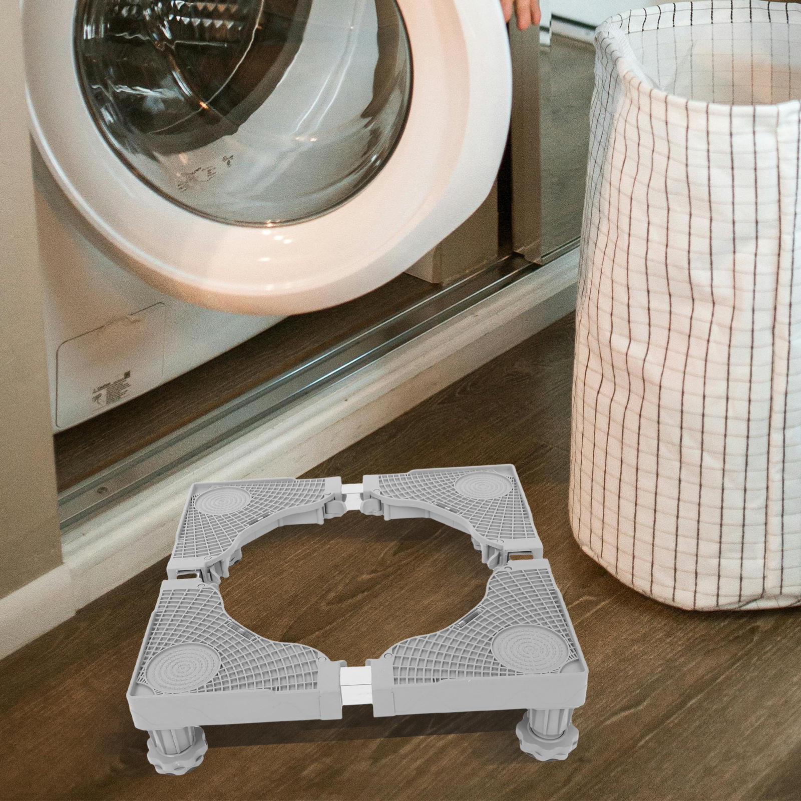 Raindrops Washing Machine Base Stand with 4 Strong Support Feet Heavy ...