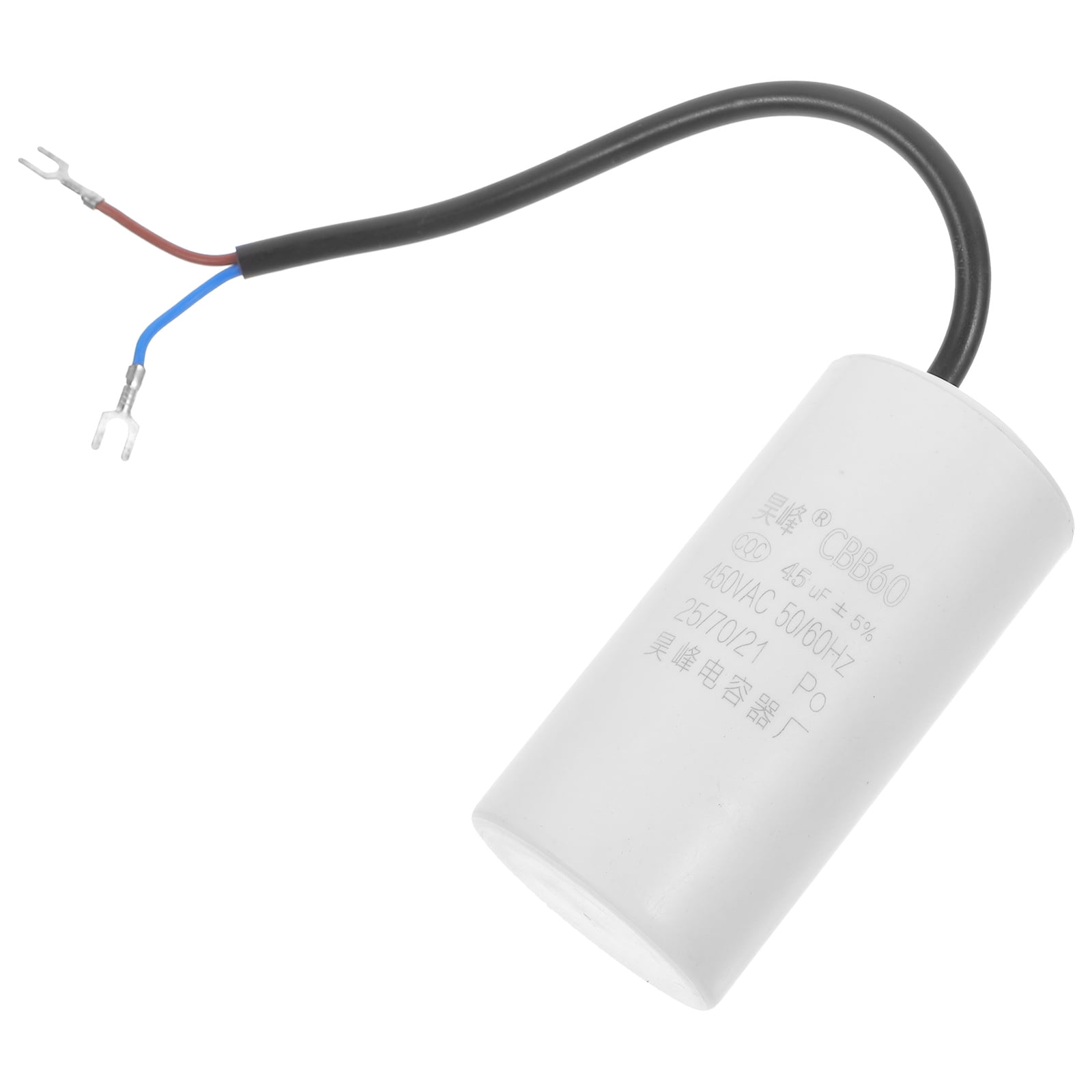 Raindrops Washing Machine Capacitor Run Capacitor AC 450V 45UF Terminal ...