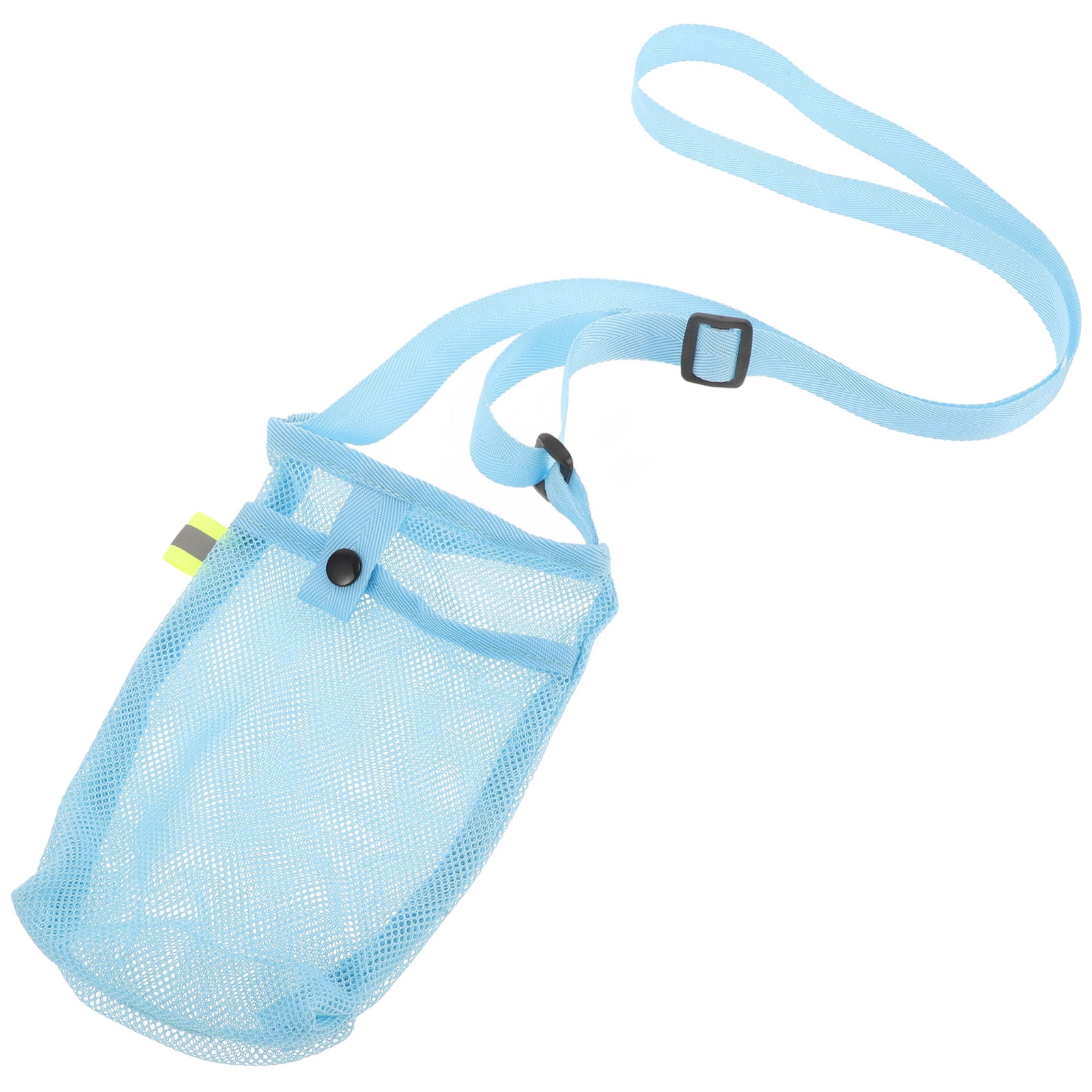 Raindrops Water Bottle Sling Bag with Adjustable Shoulder Strap Mesh ...