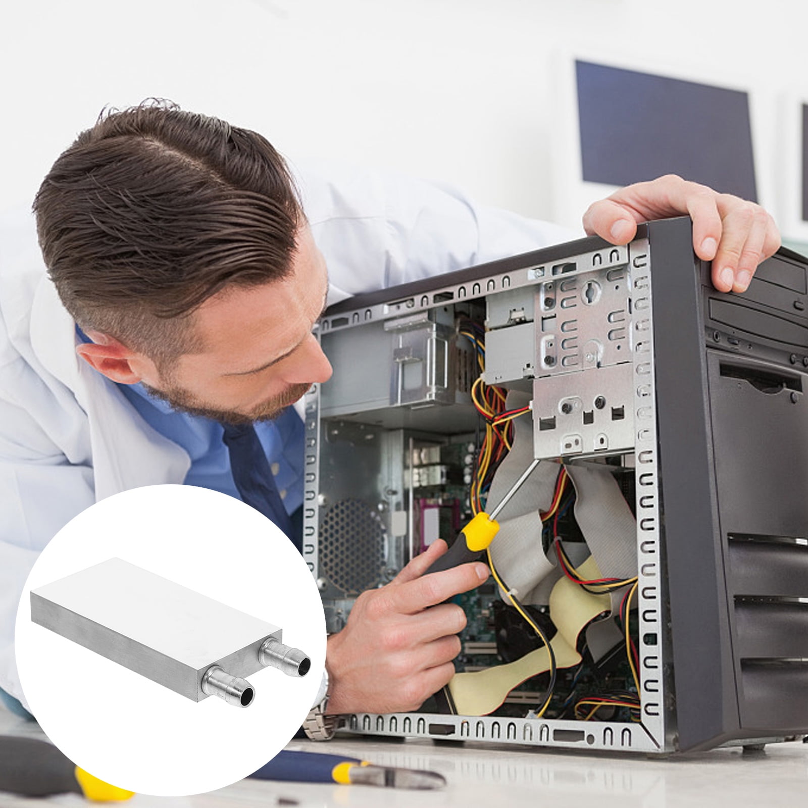 Raindrops Water Cooling Radiator Traditional Fan Coolers GPU - Walmart.com