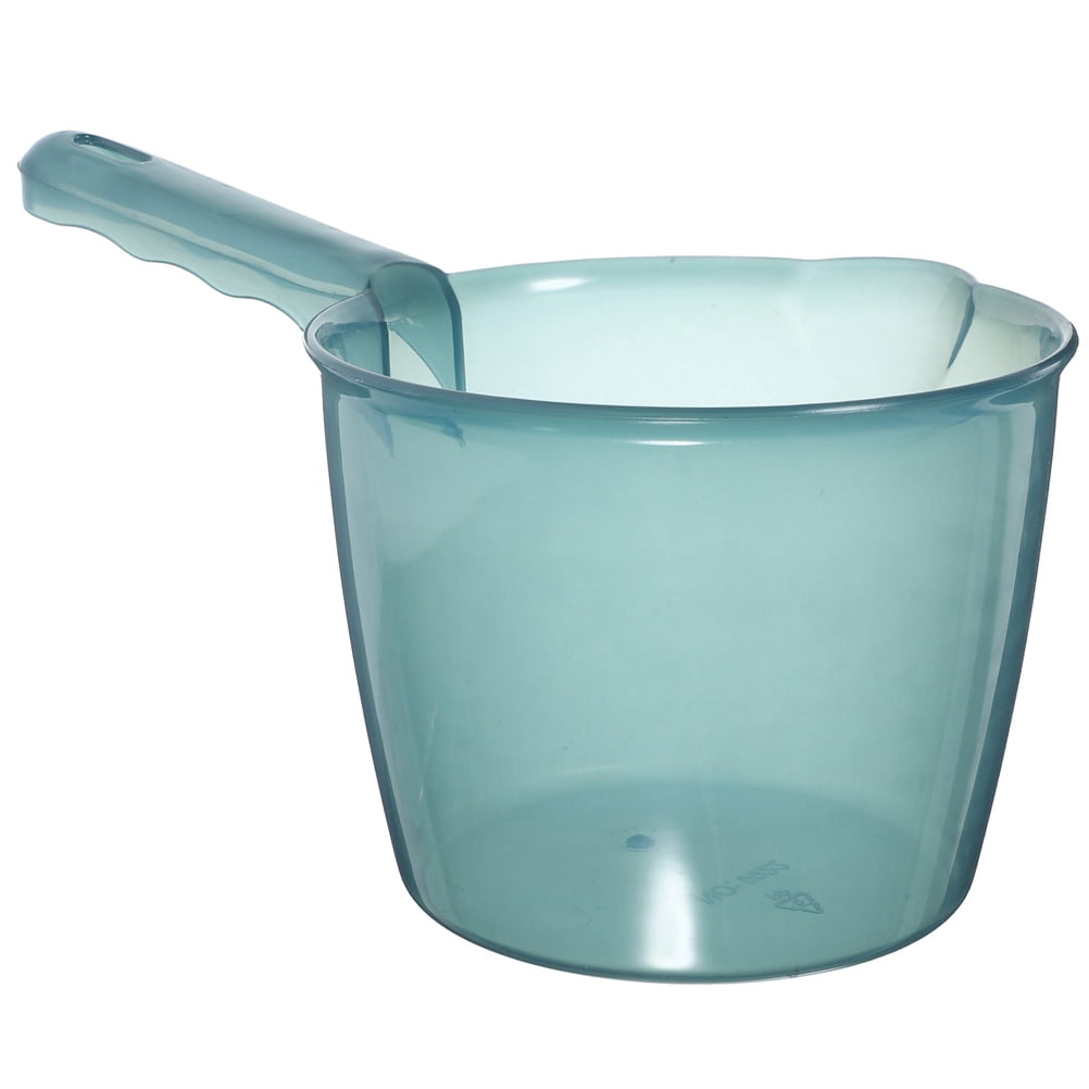 Raindrops Blue Plastic Water Ladle for Kitchen Storage Lightweight and ...