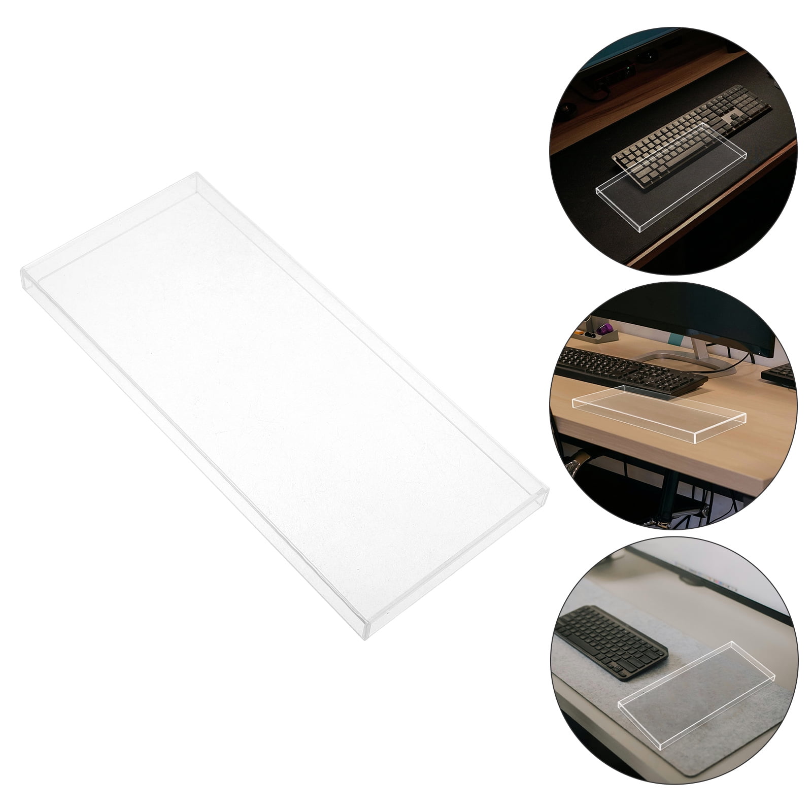 Raindrops Water-Proof Acrylic Keyboard Cover Transparent Keyboard Case ...