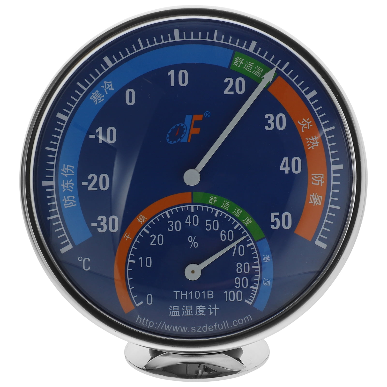 Raindrops Weather Monitor Temperature and Humidity Gauge Table ...