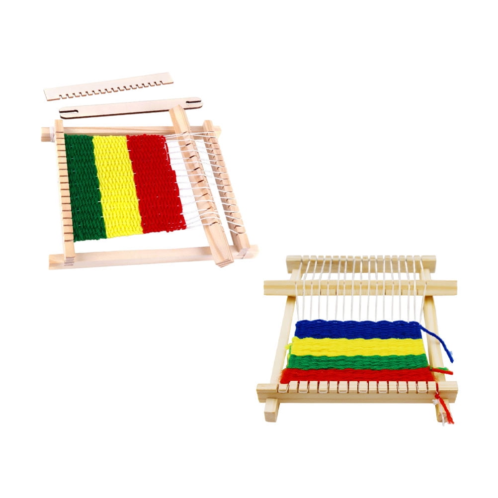 Raindrops Handmade Diy Loom Weaving Toys Synthetic Material 2 Sets 8 ...