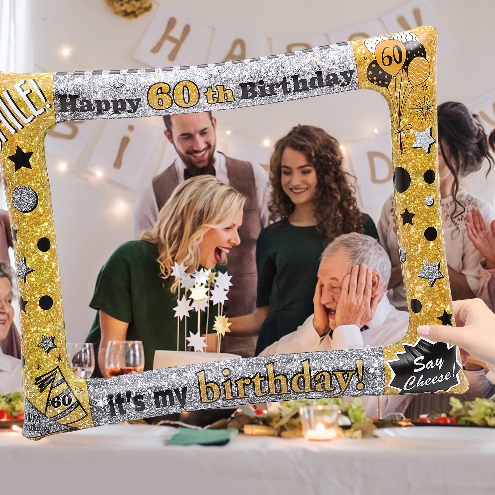 Raindrops Wedding Inflatable Photo Frame Props Booth Decorations ...