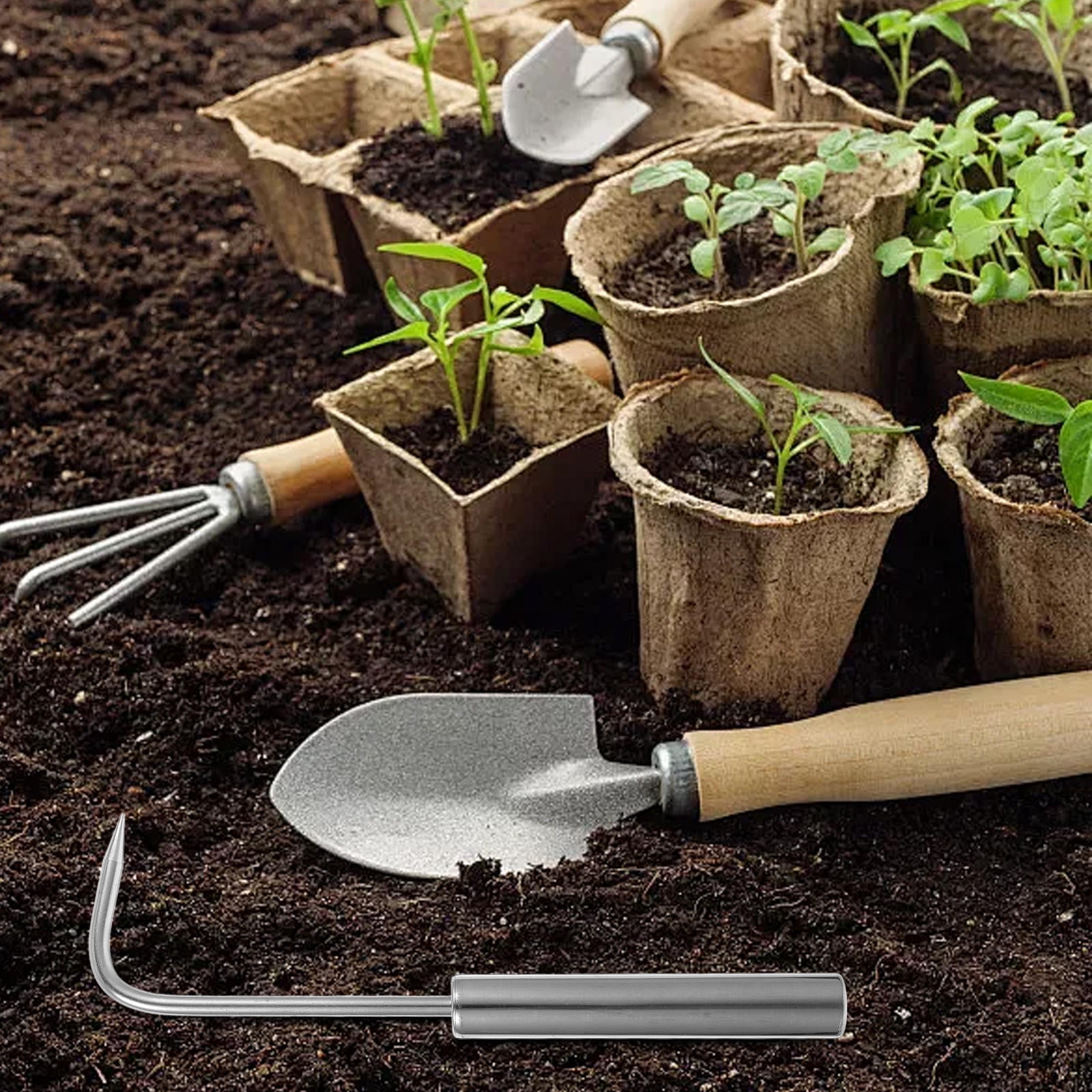 Raindrops Weeder Single Claw Root Hook Cultivator Manual Weeder Tool ...