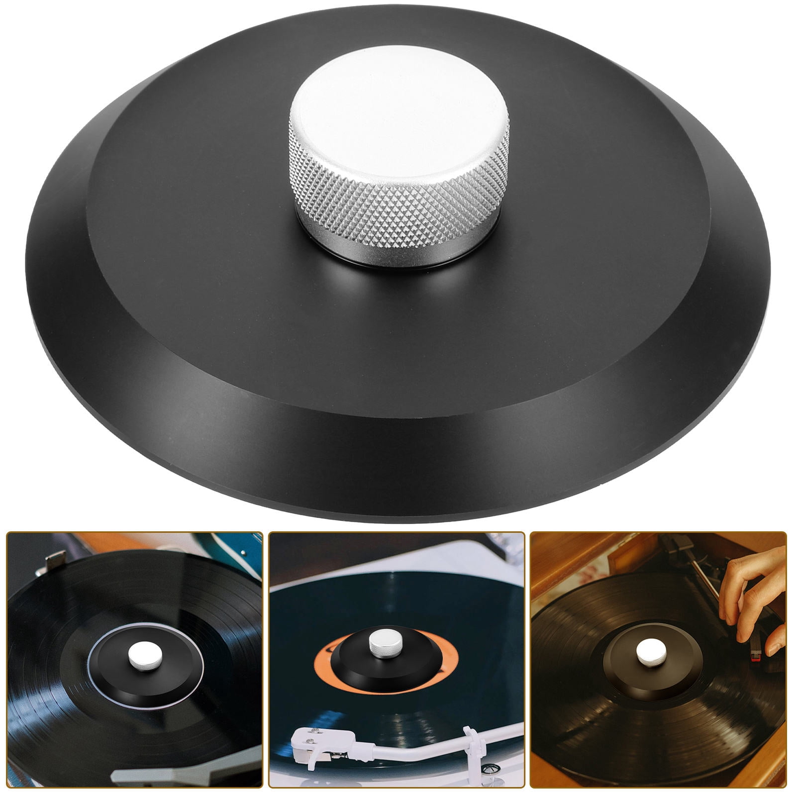 Raindrops Weighted Vinyl Record Stabilizer for Turntable Disc Player ...