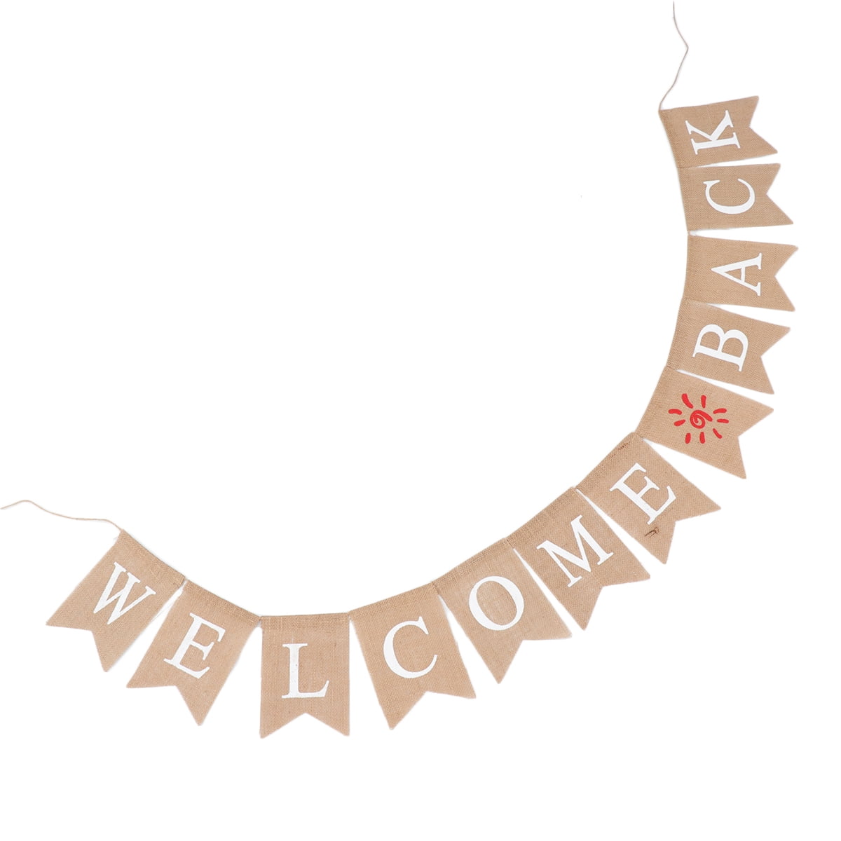 Raindrops Welcome Back Banner Paper Recycled Welcome Back Sign ...
