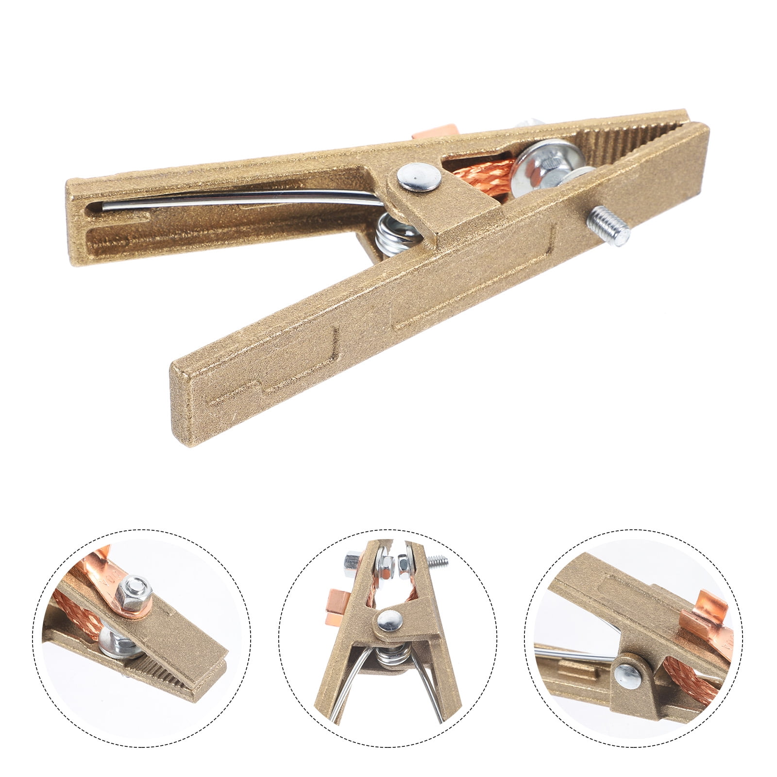 Raindrops Welding Ground Clamp Heavy Duty Electric Ground Clamp Copper ...