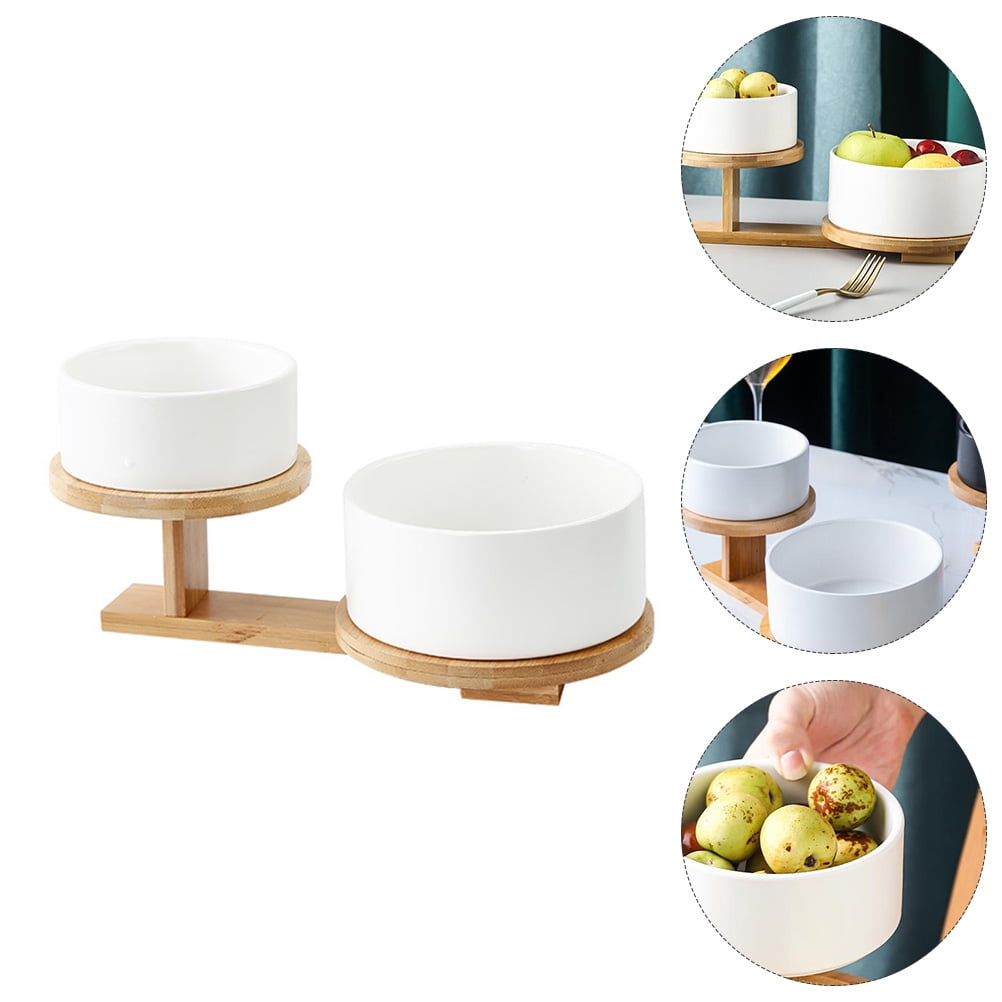 Raindrops Fruit Bowls White 1 Set 9.4x6.7in Ceramic - Walmart.com