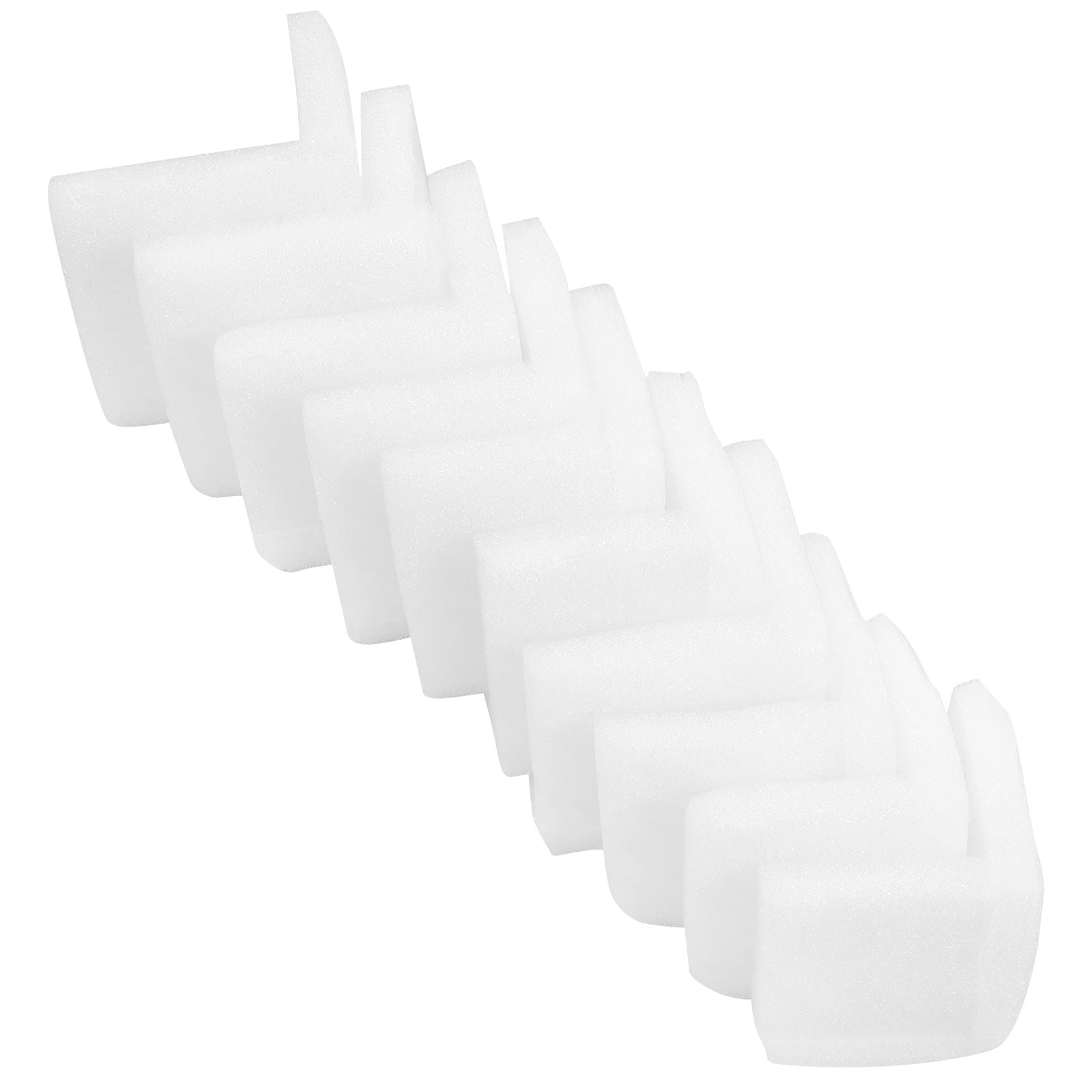 Raindrops White Corner Protectors for Packaging Boxes Made of EPE Foam ...