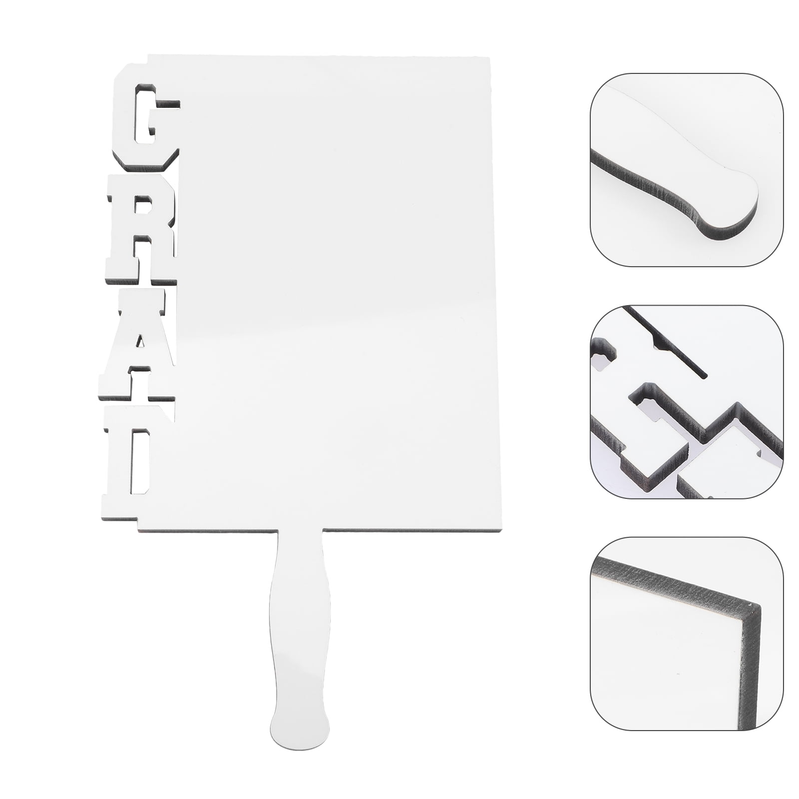 Raindrops Handheld Photo Frame Graduation Sublimation White 1Pcs ...