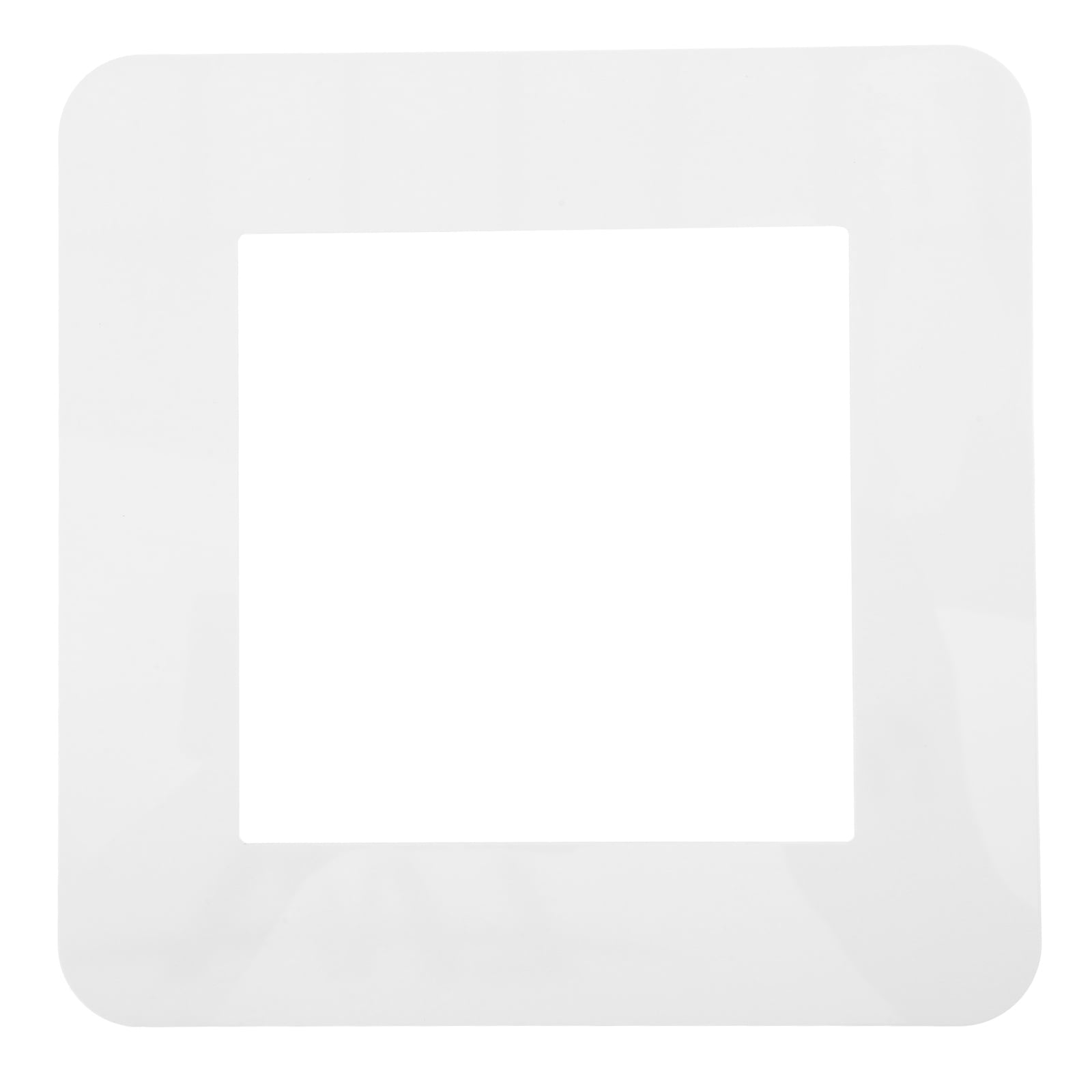 Raindrops White Light Switch Surround Frame Cover Acrylic Light Switch ...