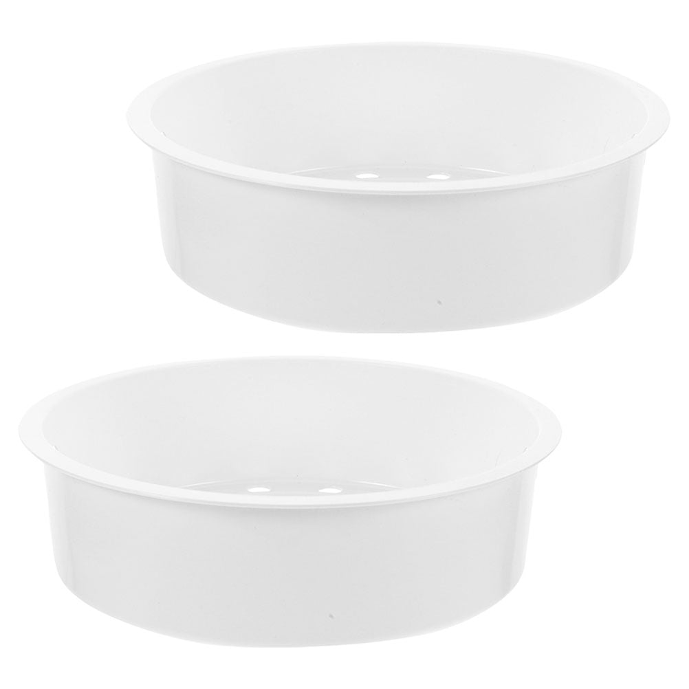 Raindrops White PP Vegetable Steamer Basket Insert for Kitchen Use with ...