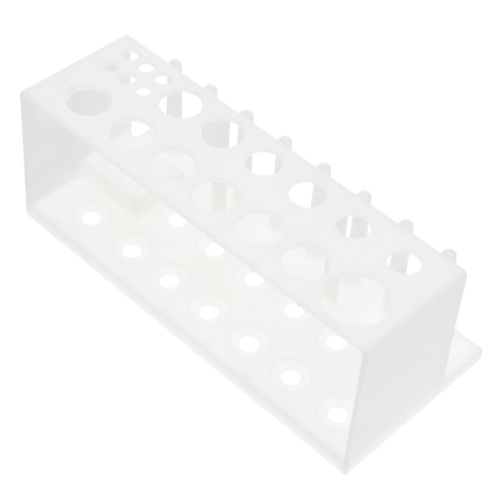 Raindrops White Plastic Test Tube Rack for Laboratory Storage ...