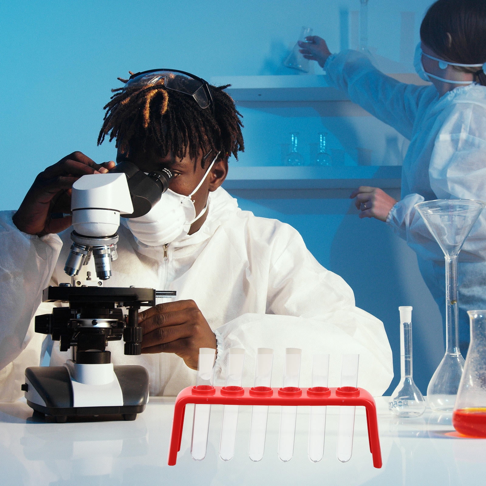 Raindrops White Silicone Stoppers 20Set for Conical Flasks and ...