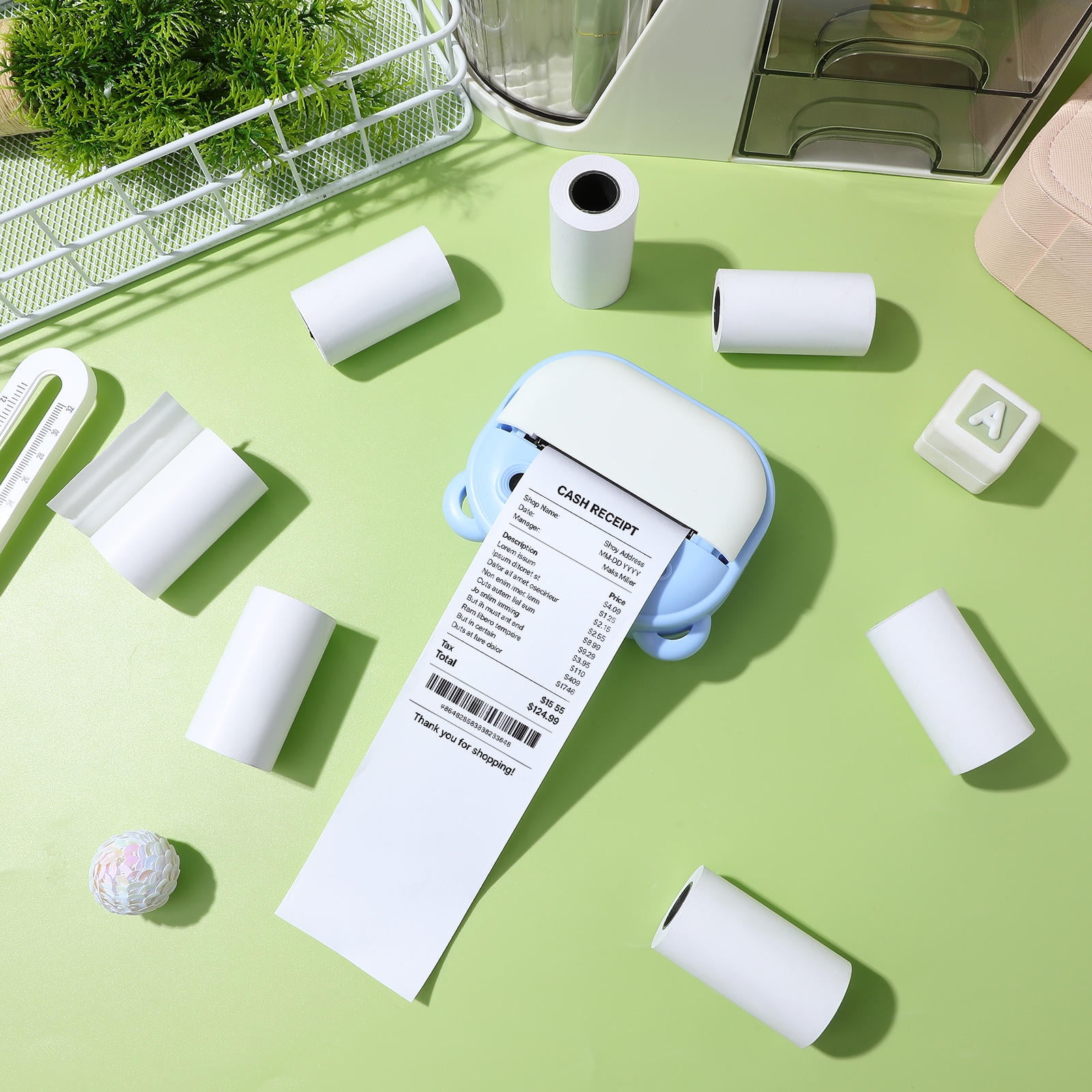 Raindrops Thermal Paper Rolls for Cash Register and Credit Card ...
