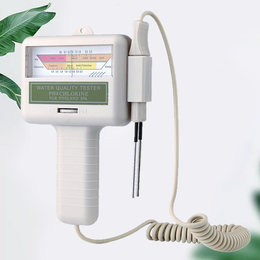 Raindrops White Water Quality Tester Tool for Water Testing Accurate PH ...