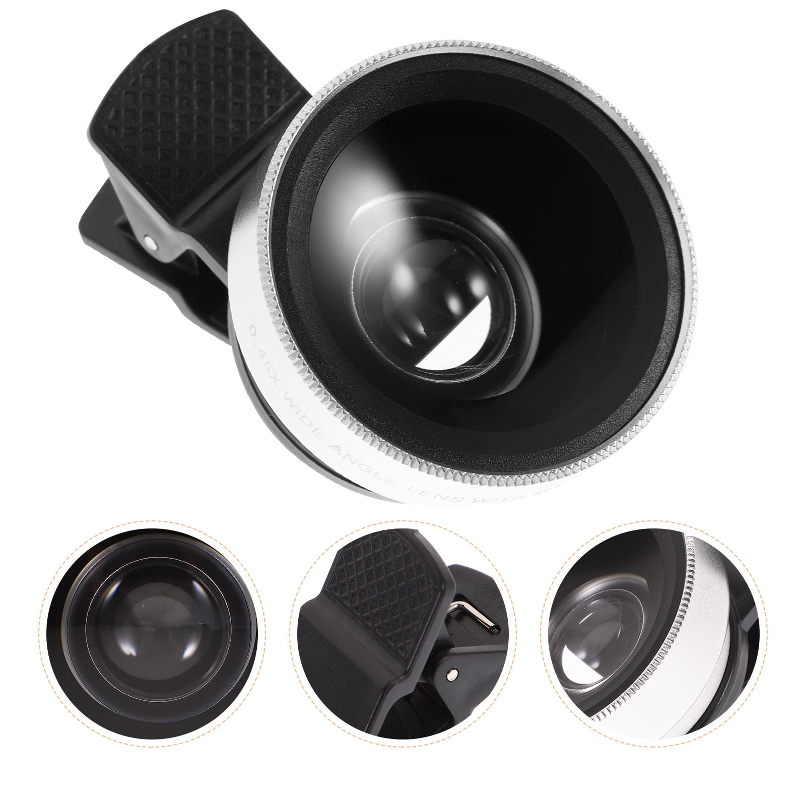 Raindrops Wide Angle Lens for Smartphone with Macro Clip on Universal ...