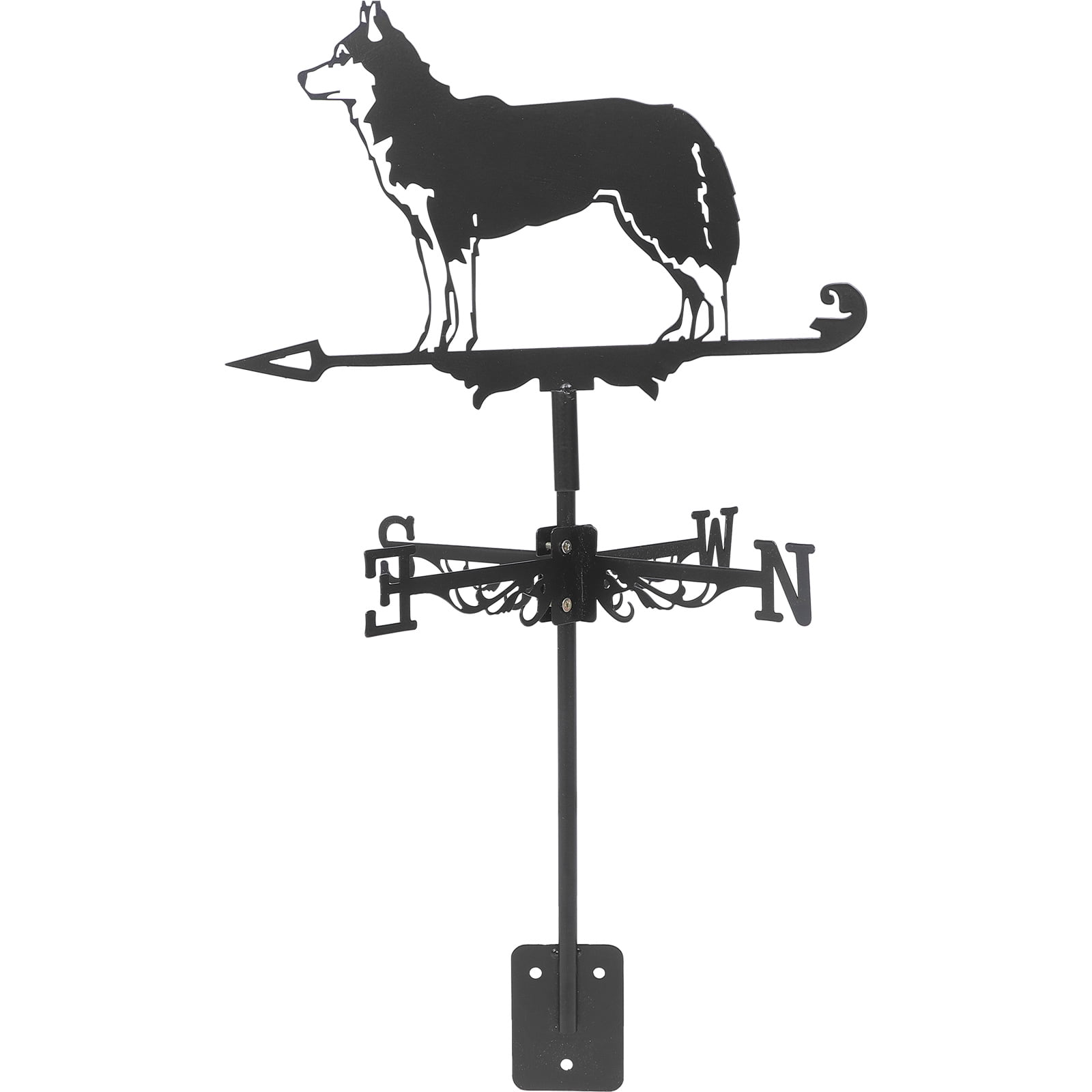 Raindrops Wind Sock 3d Animal Metal Weather Vane Roof Decoration Dog 1 ...