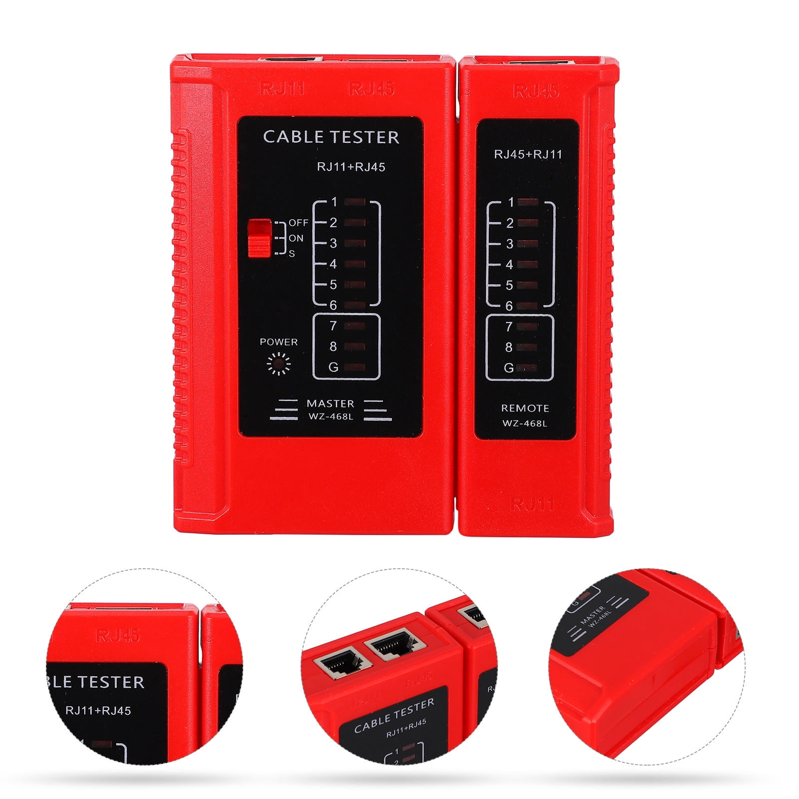 Raindrops Wire Test Tool Network Cable Tester Short Circuit Telephone ...