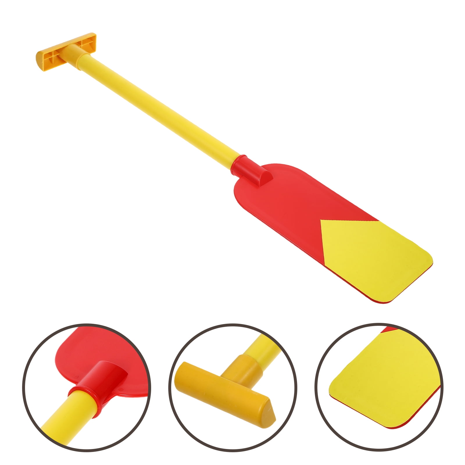 Raindrops Wooden Boat Rowing Paddle for Decor Yellow Color Smooth ...
