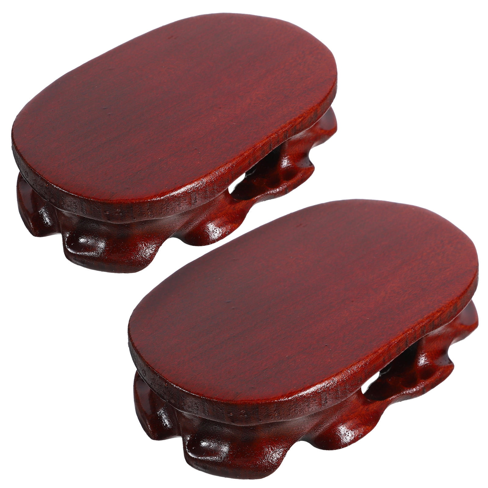 Raindrops Wooden Display Stand for Statue Crafts and Adornment with ...