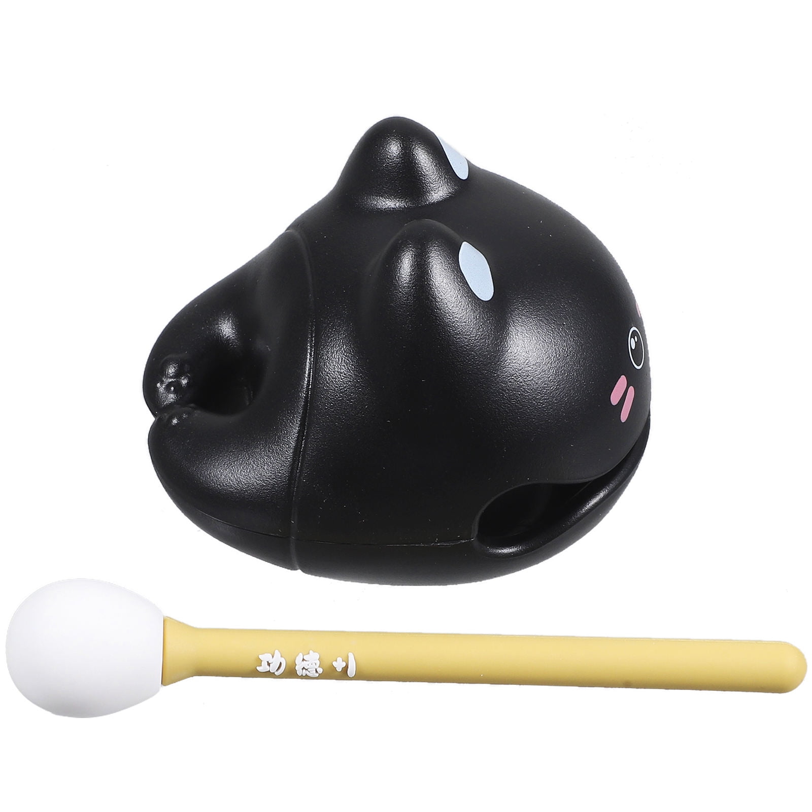 Raindrops Wooden Fish Percussion Toy for Playing Use Black Color ...