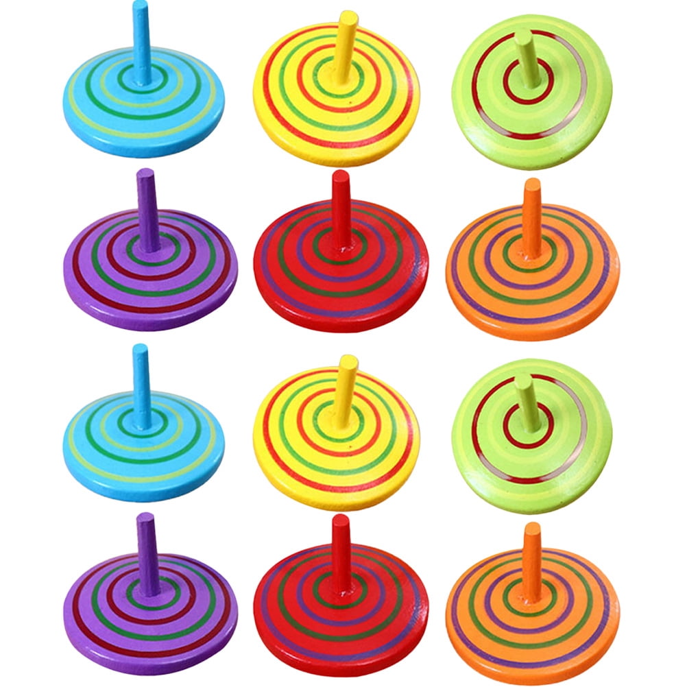 Raindrops Wooden Gyro Toys for Kids Playing Creative and Fun ...