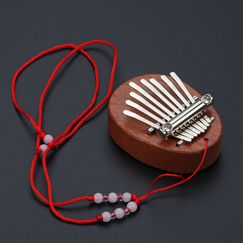Raindrops Wooden Kalimba 8 Keys Finger Piano Musical Instrument for ...