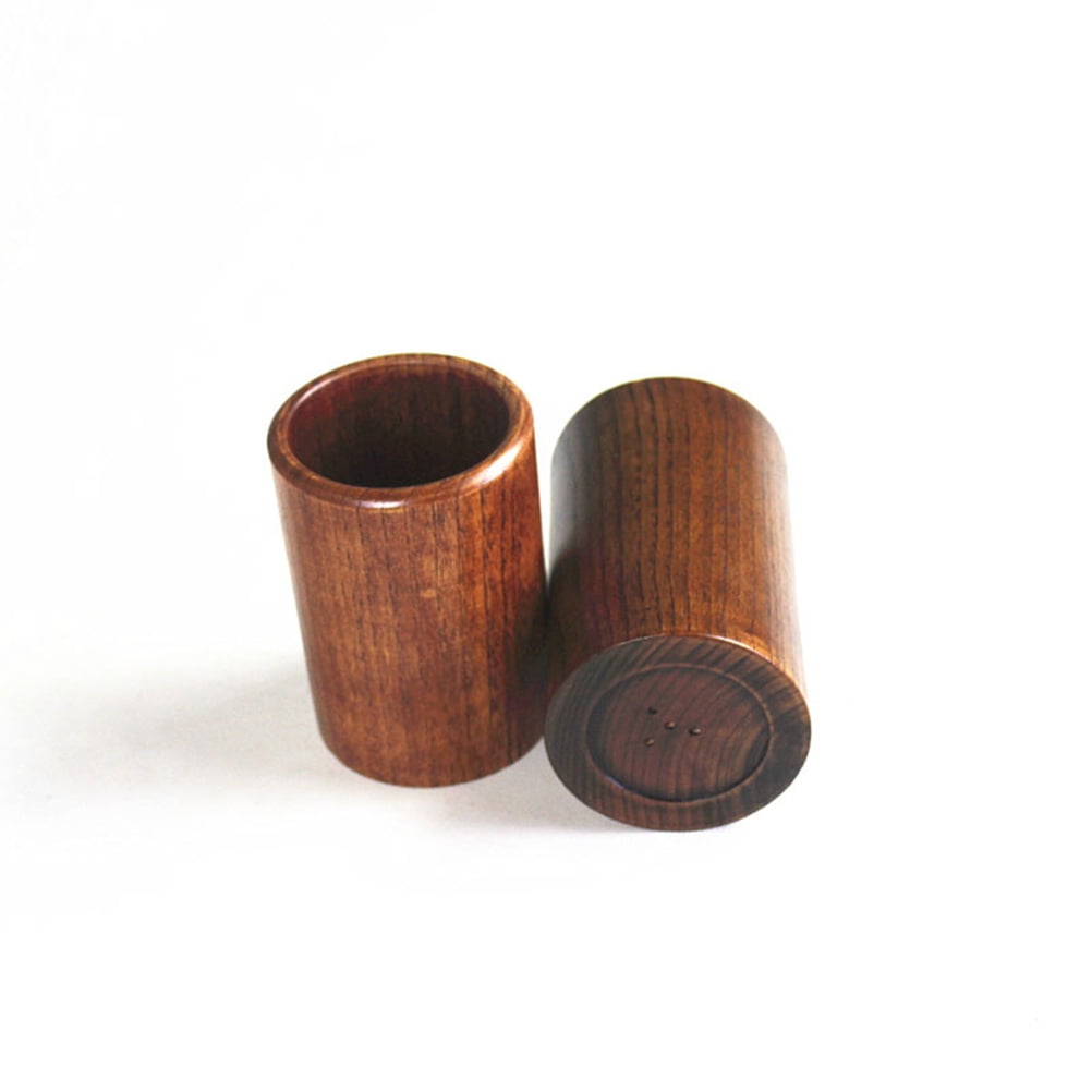 Raindrops Wooden Kitchen Utensil Holder Textured Serving Tools ...