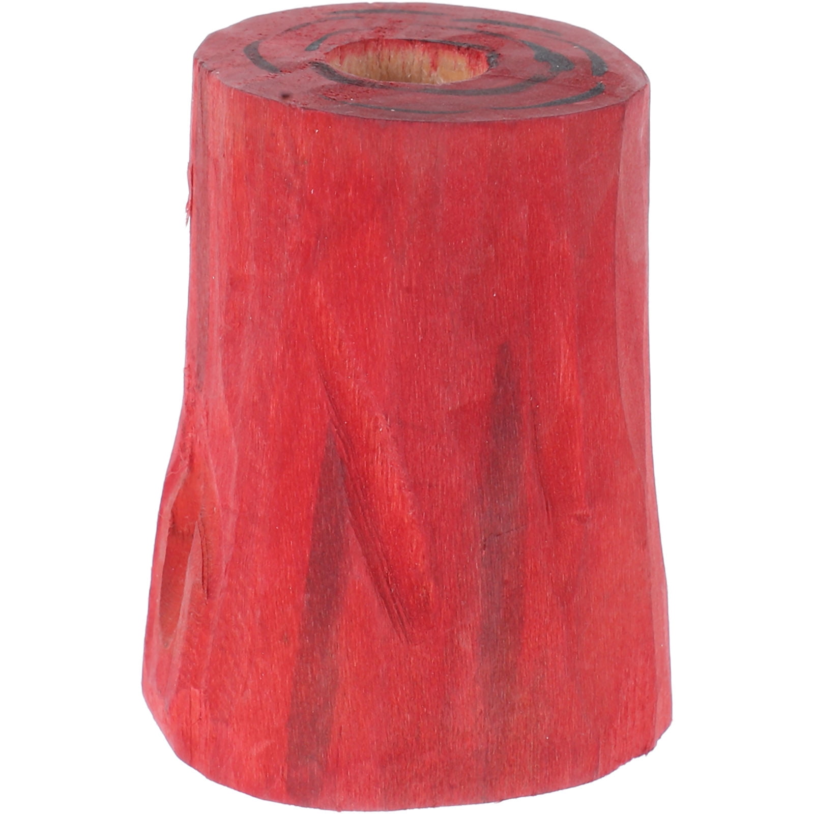 Raindrops Wooden Office Desk Pen Holder in Brown Tree Stump Design for ...