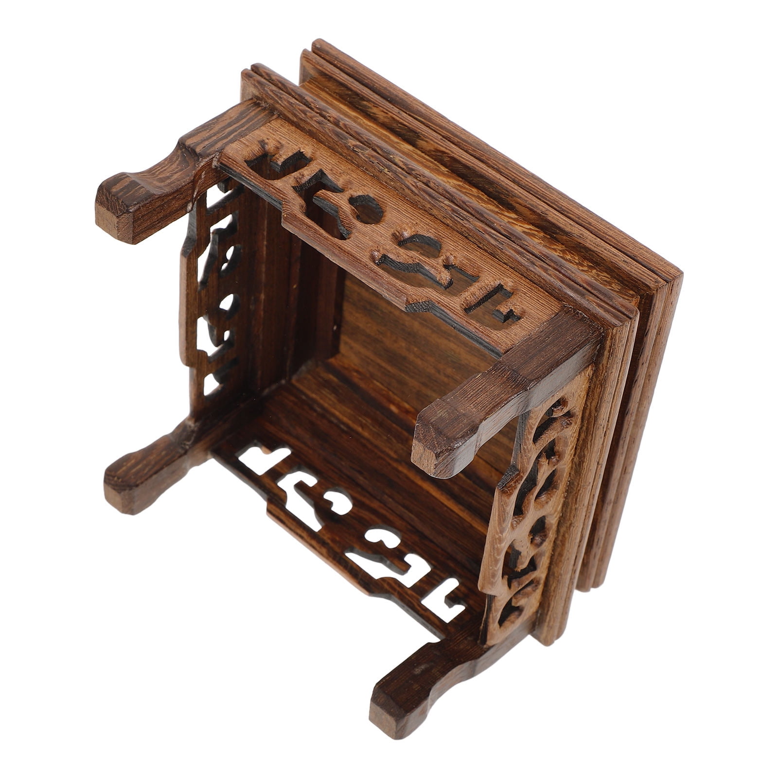 Raindrops Wooden Plant Stand Wooden Potted Plant Riser Household ...