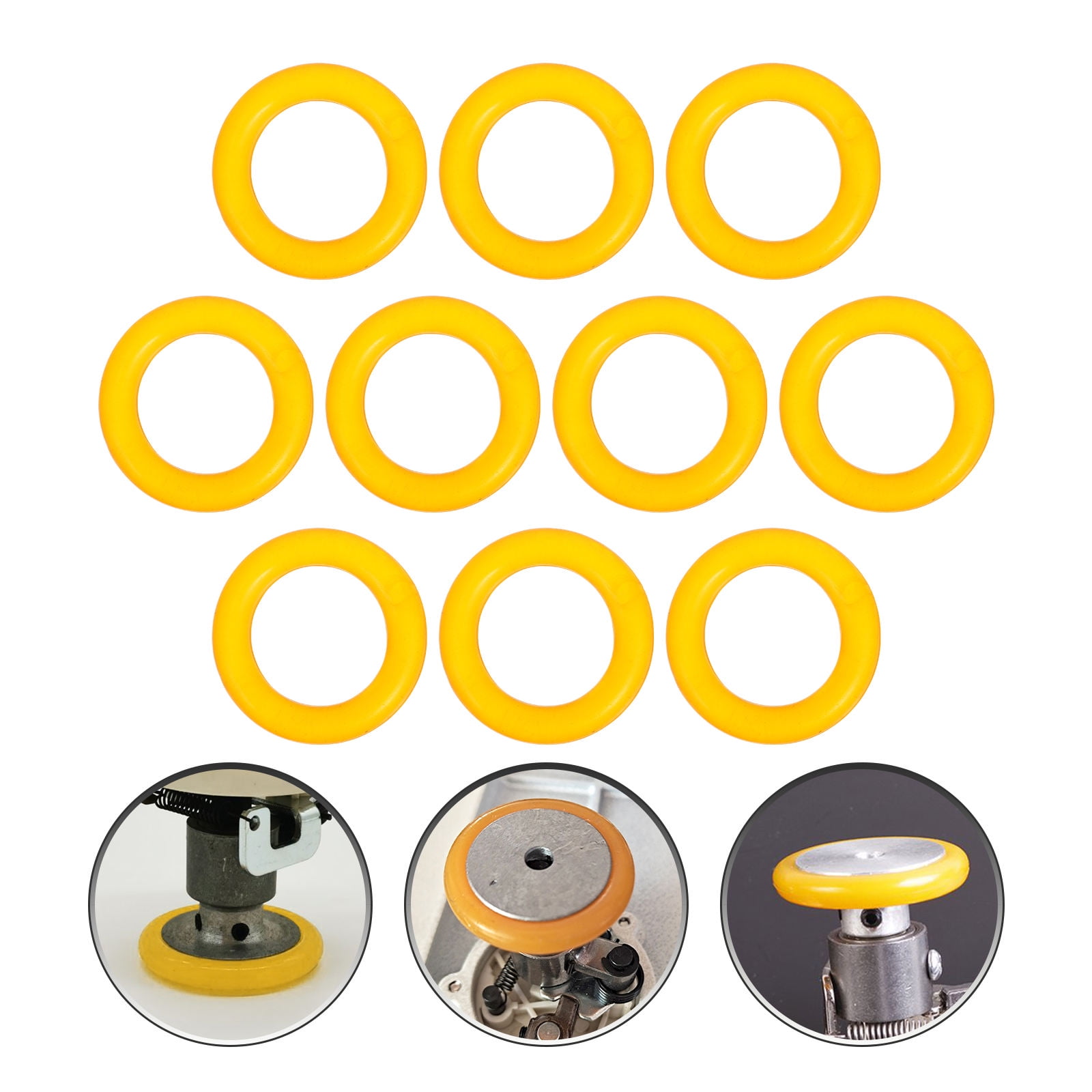 Raindrops Worgeous 10PCS Bobbin Ring Set for Sewing Machine Winder ...