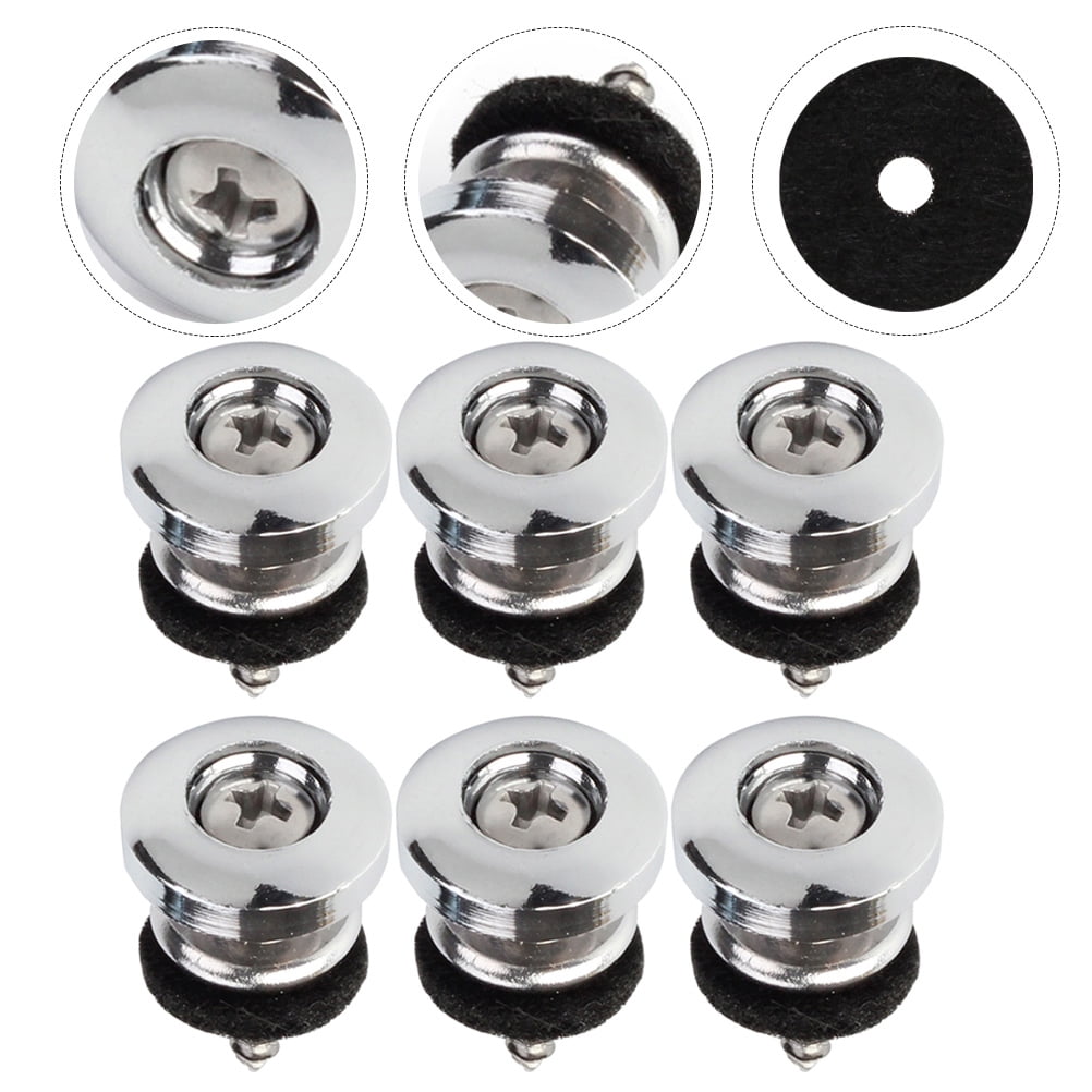 Raindrops Worgeous 12pcs Guitar Strap Buttons for Electric Guitar Bass ...